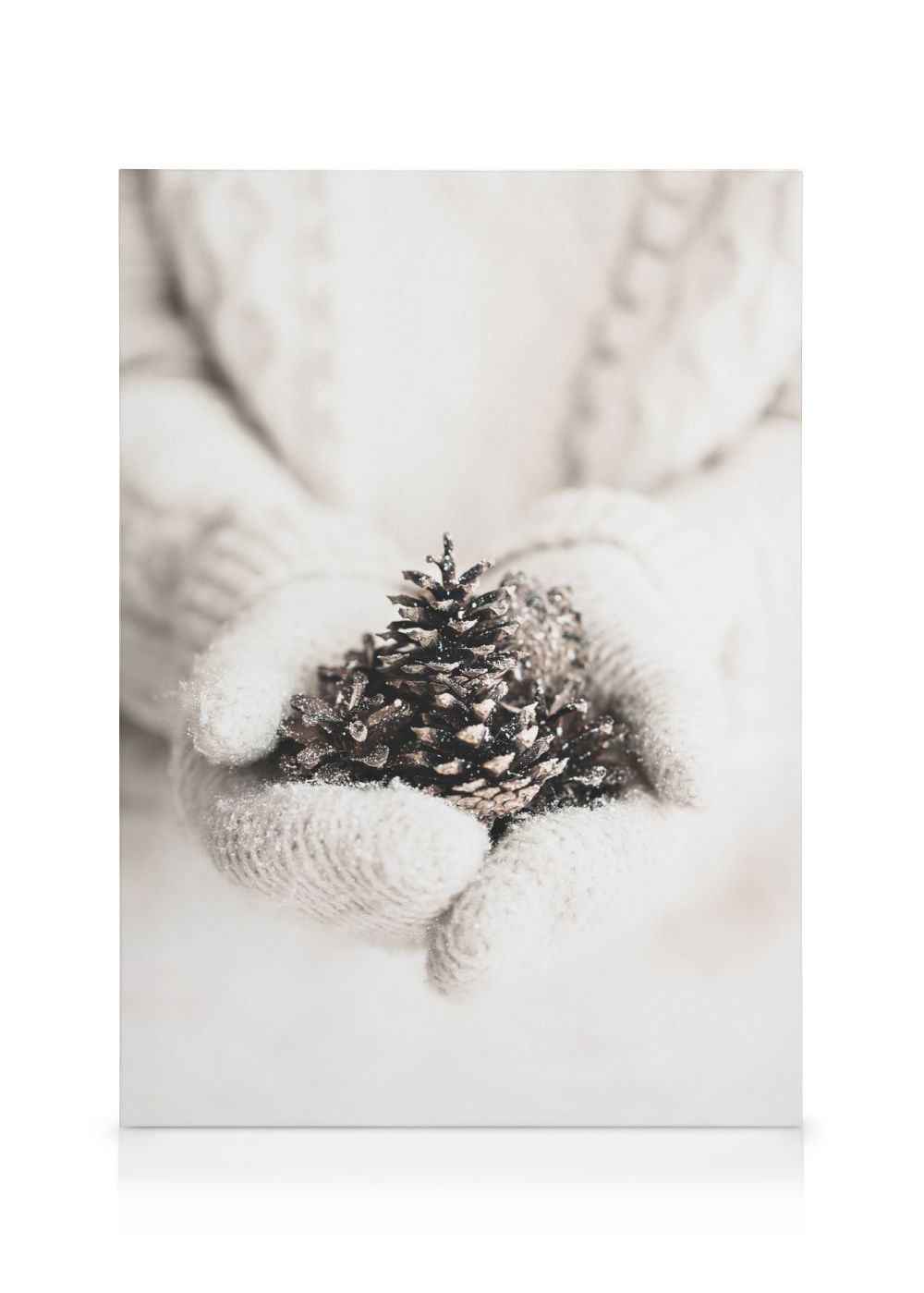 Winter Wishes Toile Toile | Toile d'hiver sereine | Poster Store France