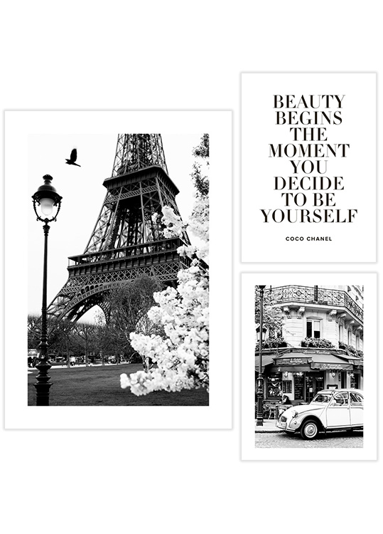 Paris Poster pack with Paris wall art | Poster Store UK