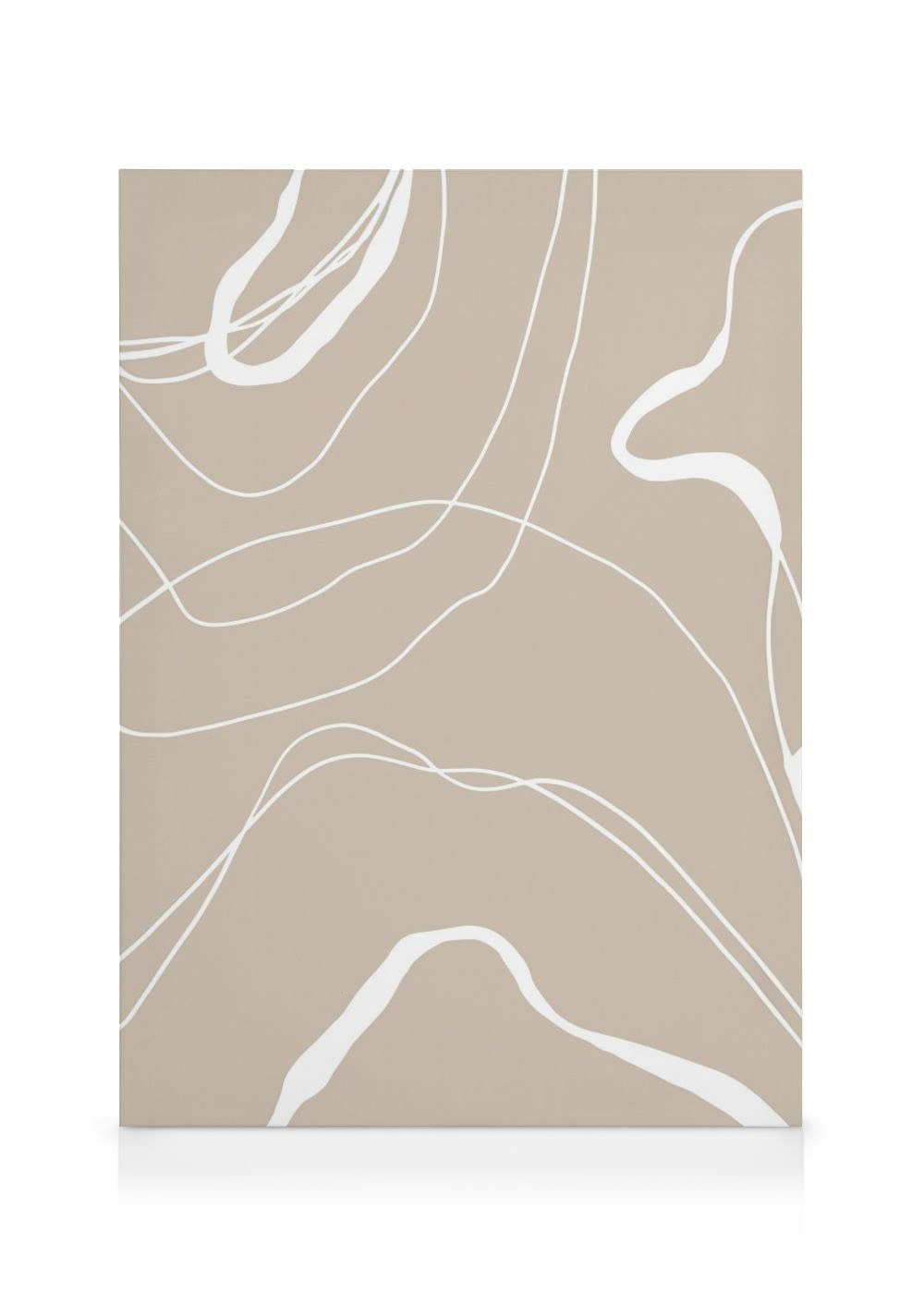 White Lines Canvas print abstract minimal art | Poster Store UK