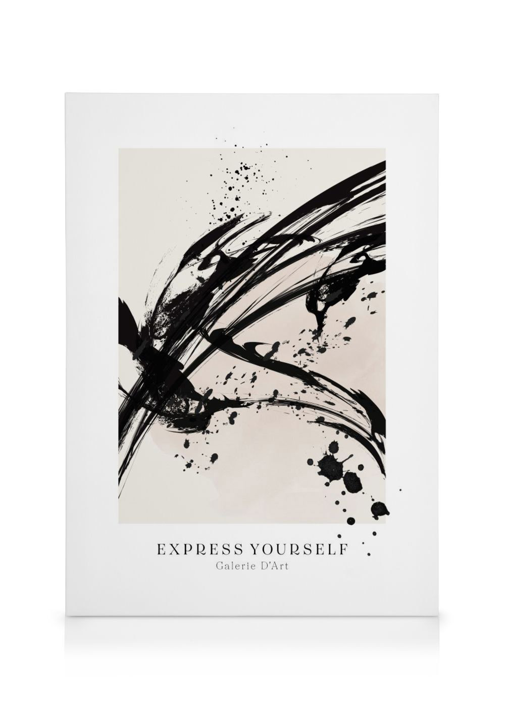 Toile Express Yourself art abstrait | Poster Store FR