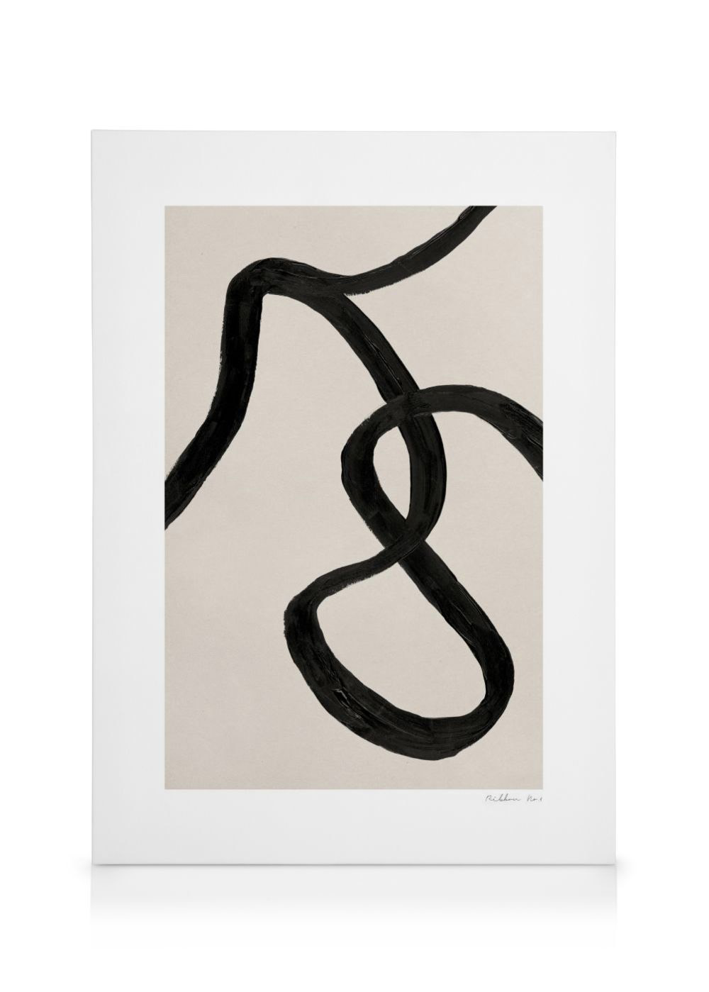 Lint No1 Canvas met abstracte kunst | Poster Store NL