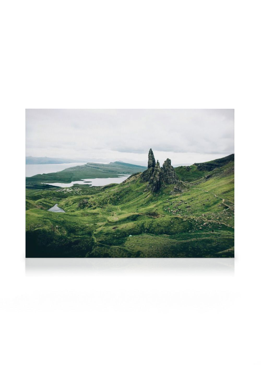 Vanha Mies Kanvaasi vuoristomaisema | Poster Store FI