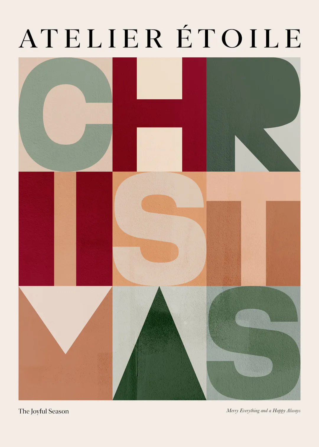 Christmas Gifts Poster with Holiday Decor | Poster Store CA