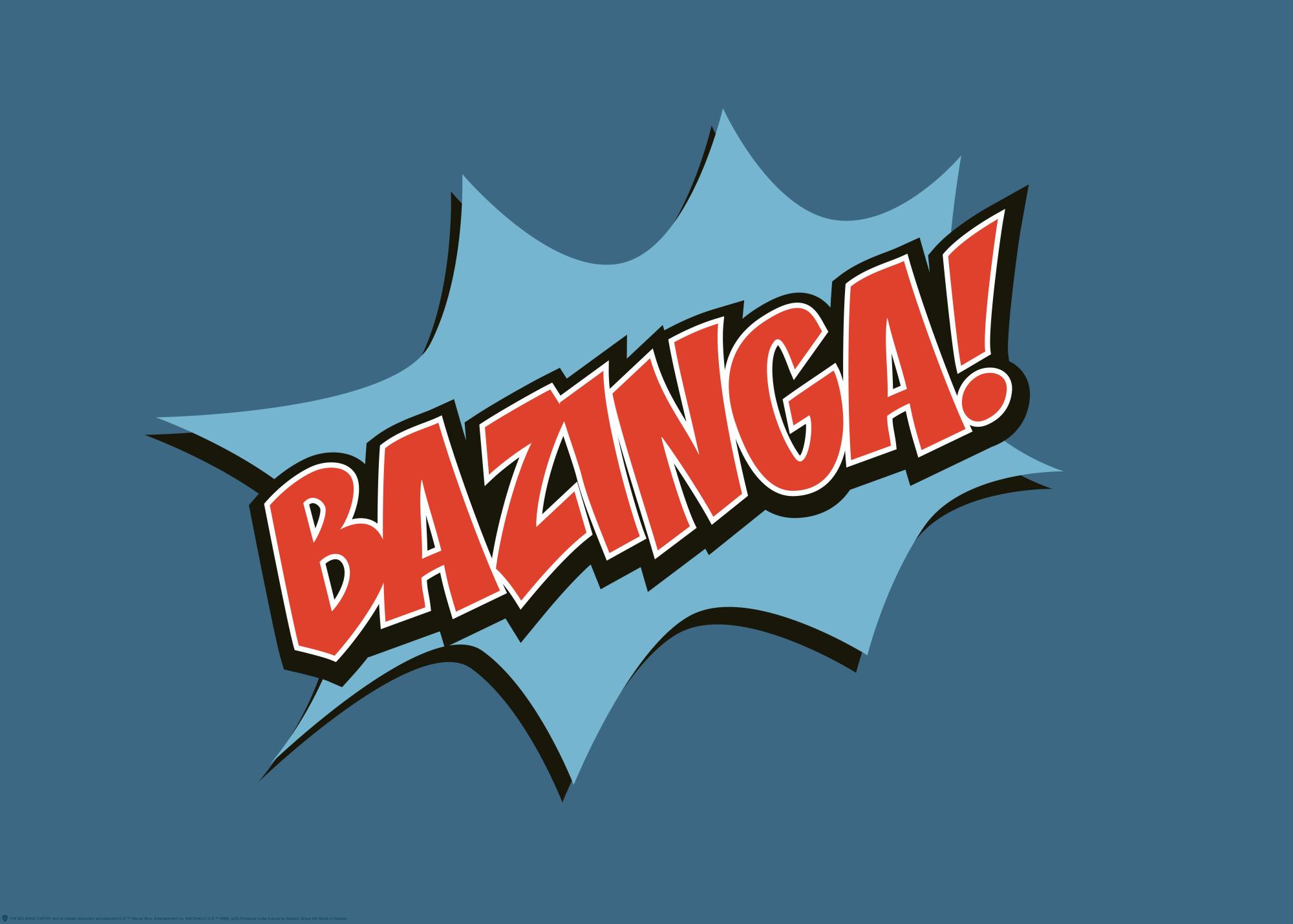 The Big Bang Theory™ Bazinga Poster | Poster Store US