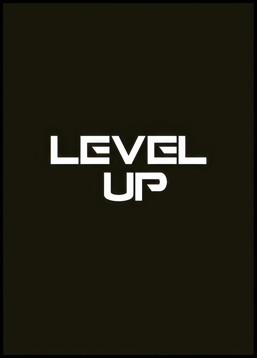 Level Up Poster | Gaming Posters Minimalist | Elevate Your Game Room ...