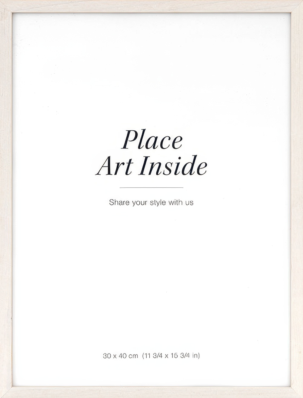 Light Wood Frame 30x40 cm Poster | Picture Frame 30x40cm | Stylish ...