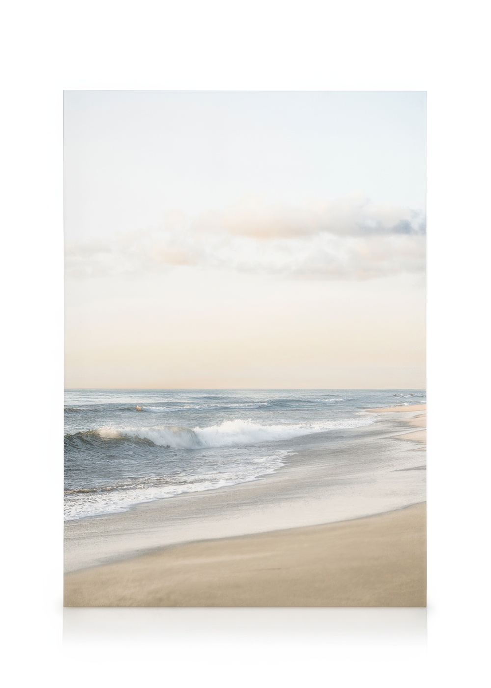 Blue Beach Wave Canvas | Blue Beach Wave Canvas Beach Artwork | Poster ...