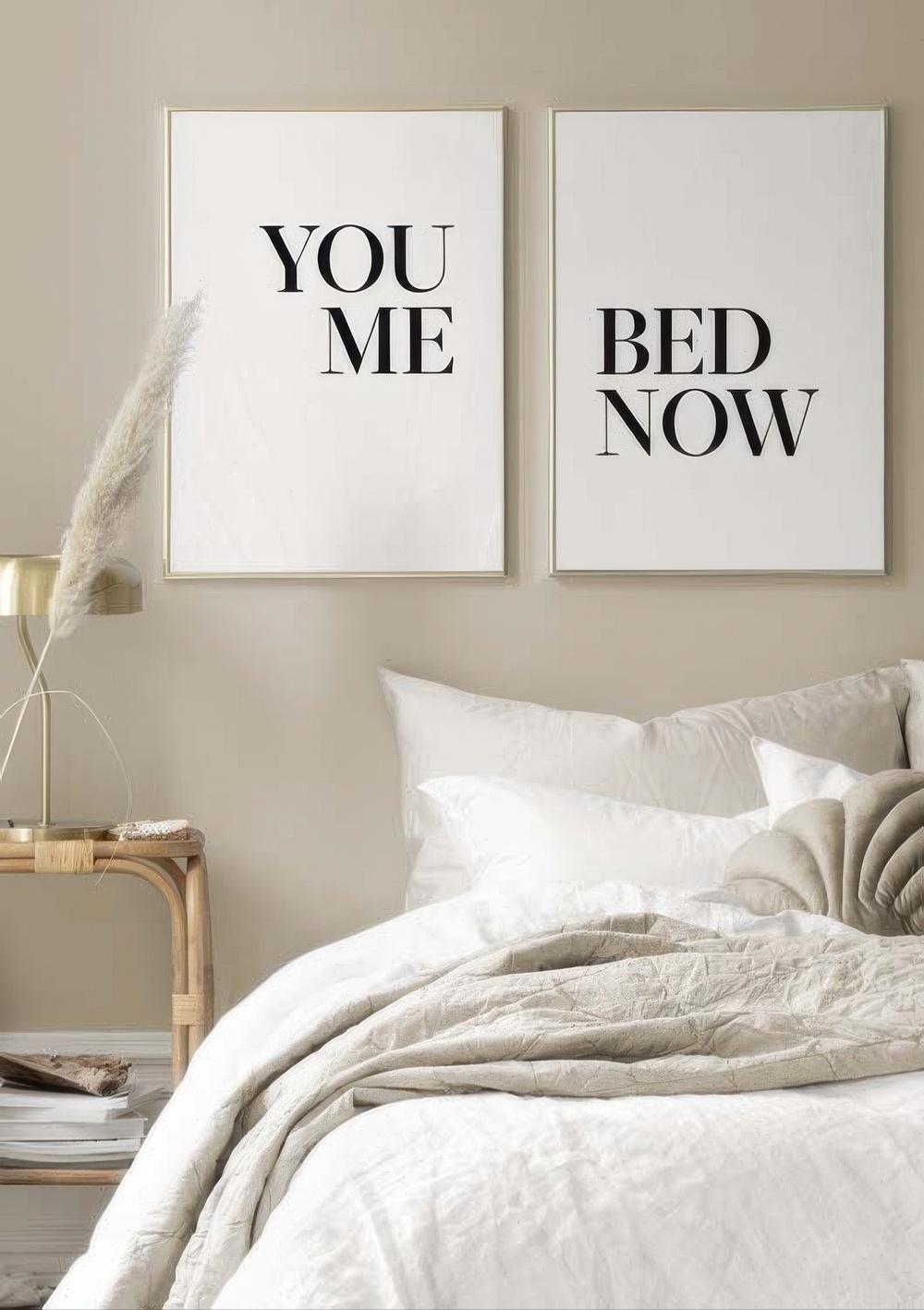 Bedroom Poster pack minimalist bedroom poster | Poster Store US