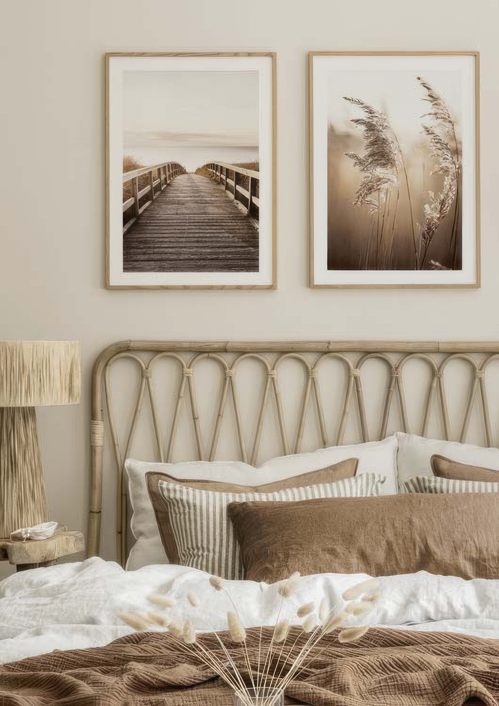 Soft Brown Poster pack for Scandinavian style | Poster Store US