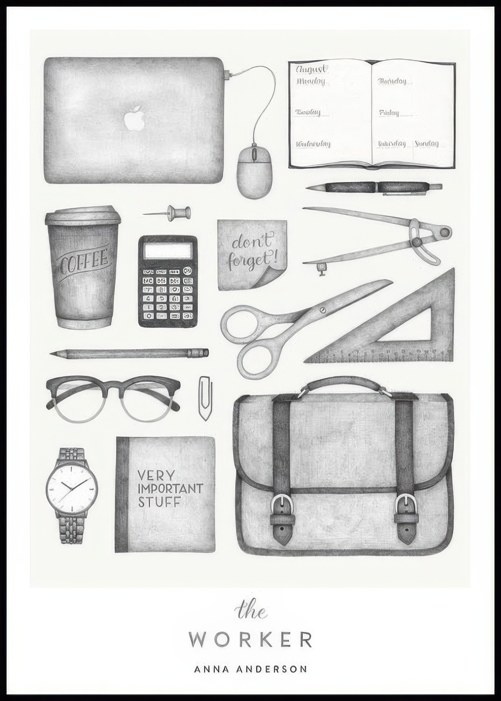 The Personality Worker Poster for Home Office | Poster Store UK