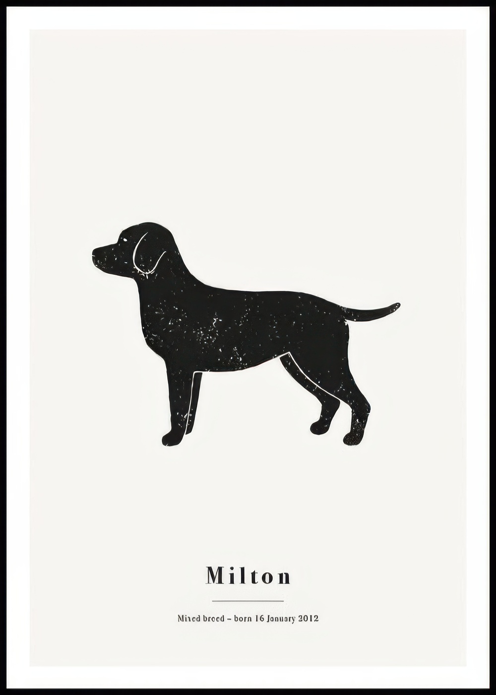 My Pet Labrador Personalized Dog Poster | Poster Store EU