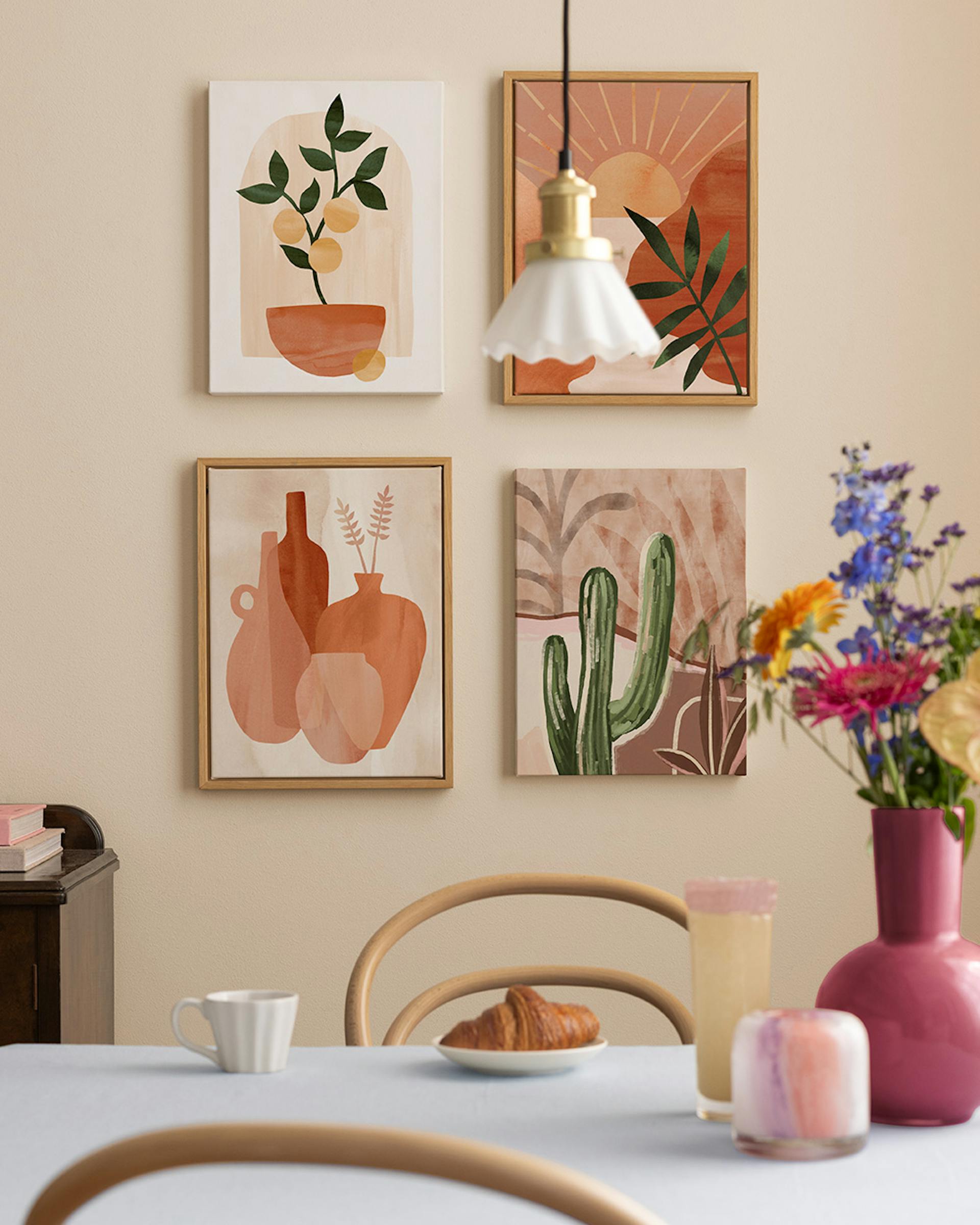 Fotowand inspiratie | Inrichten met posters