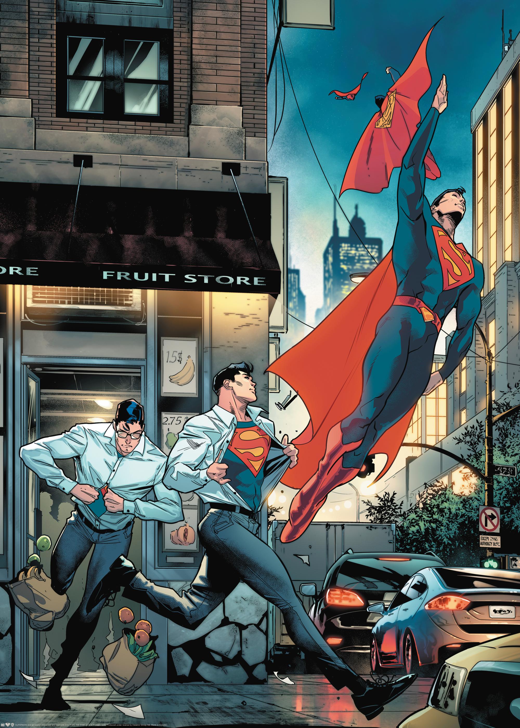 Superman™ - Clark Kent Superhero Poster | Poster Store NZ