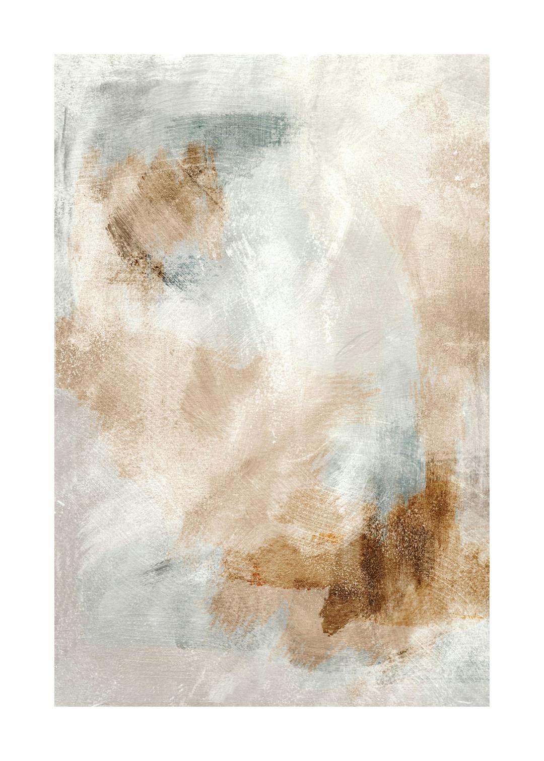 Elisabeth Fredriksson - Storm Abstract Landscape Poster | Poster Store UK