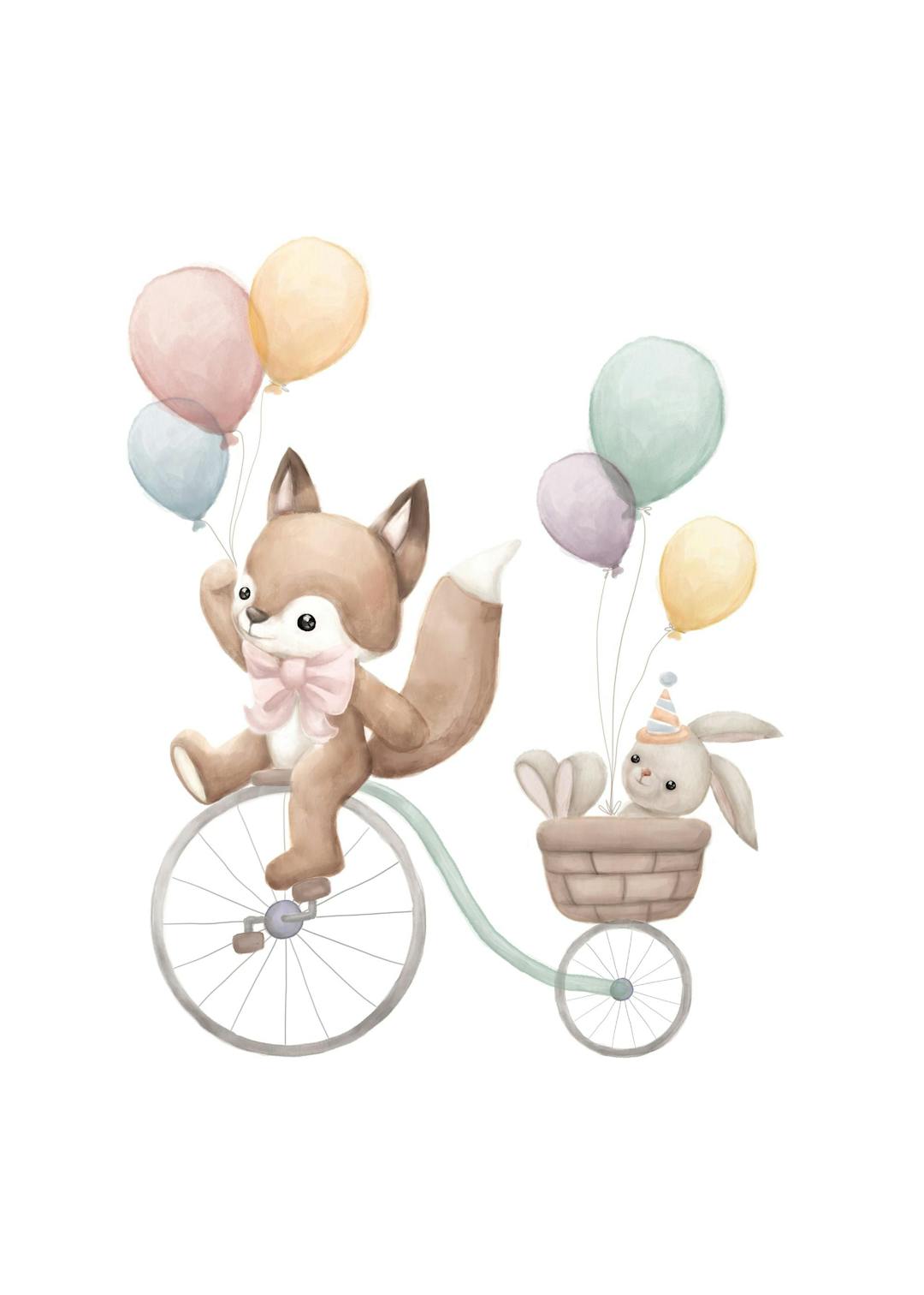 Kids Teddy Poster pack nursery poster | Poster Store US