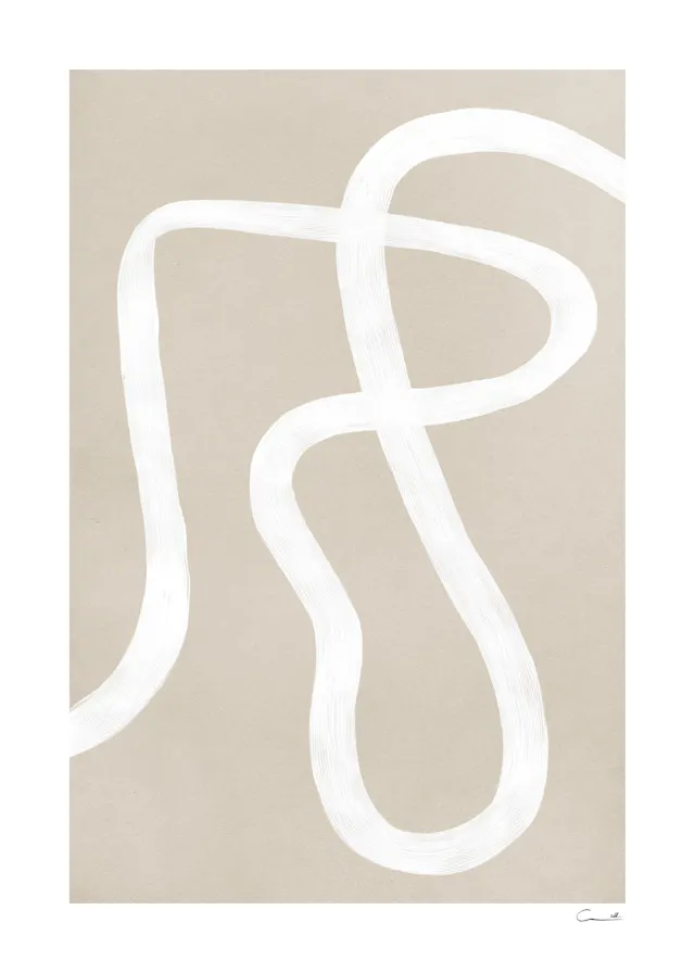 Abstract Green Wall Art Poster | Poster Store CA