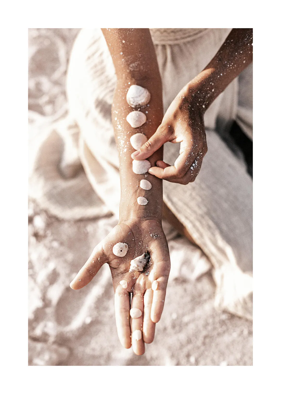 Sand Falling Mindfulness Poster | Poster Store US