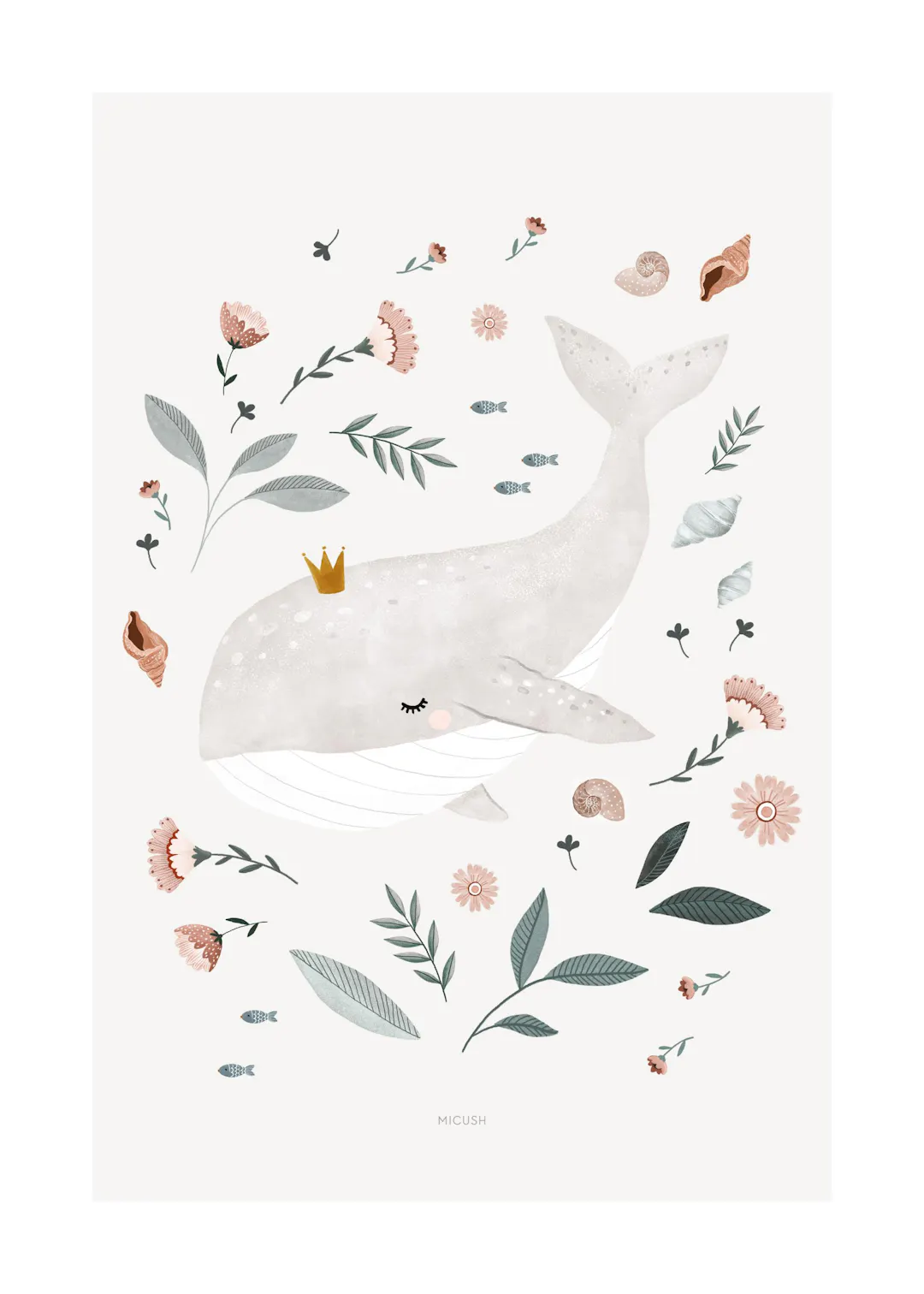 Ocean Life Poster with Marine Life Theme | Poster Store UK