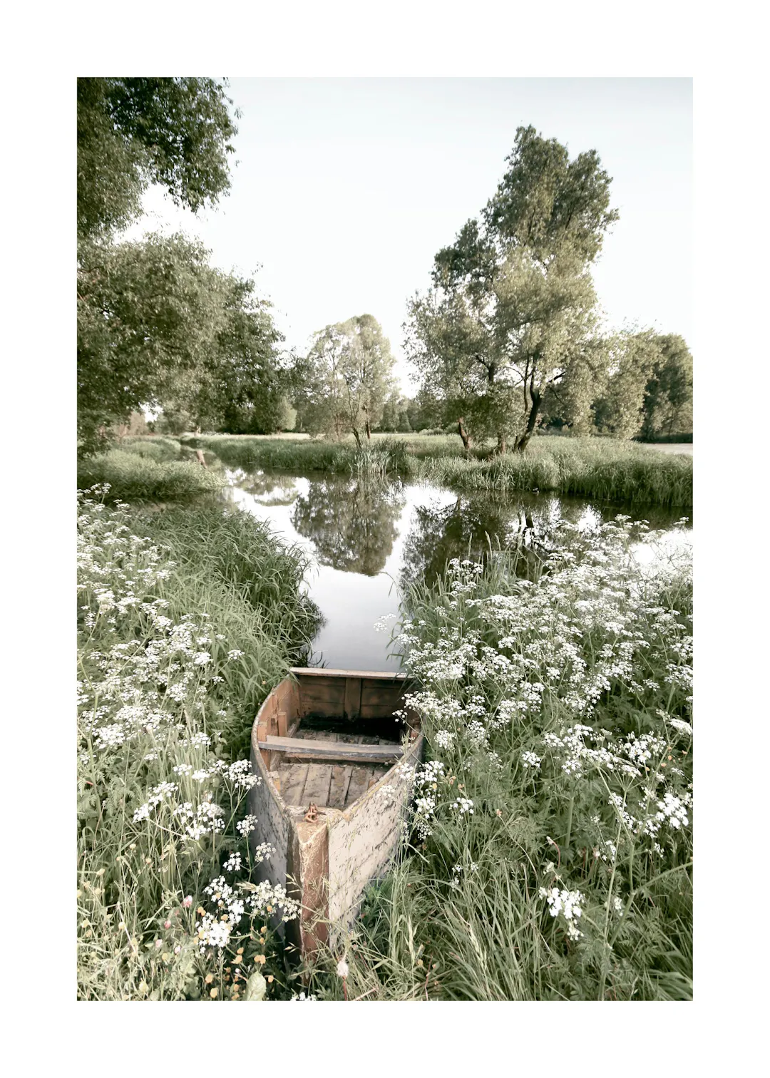 Summer Dawn Landscape Art Poster | Poster Store US