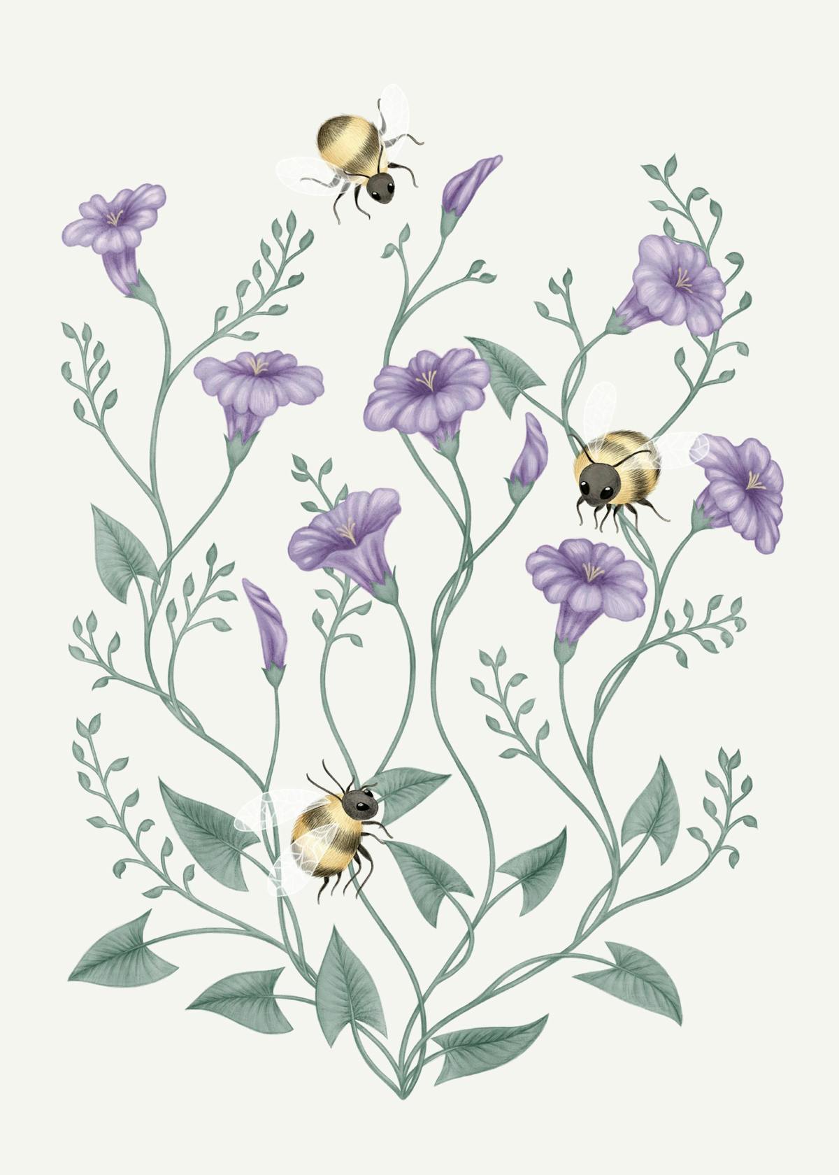 Slapende Beer Poster voor de Babykamer | Poster Store NL