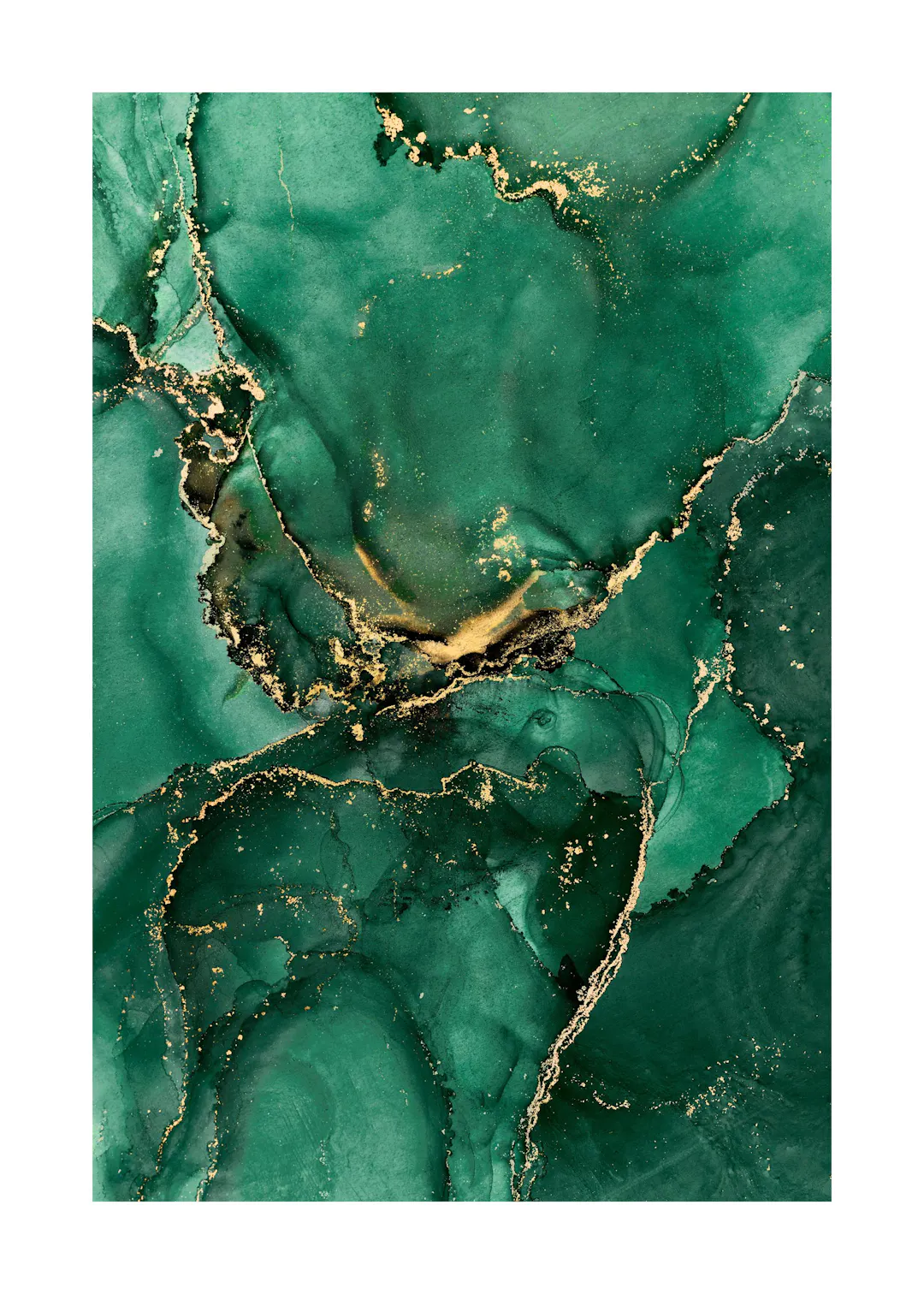 Green Marble No1 Marble Poster | Poster Store US