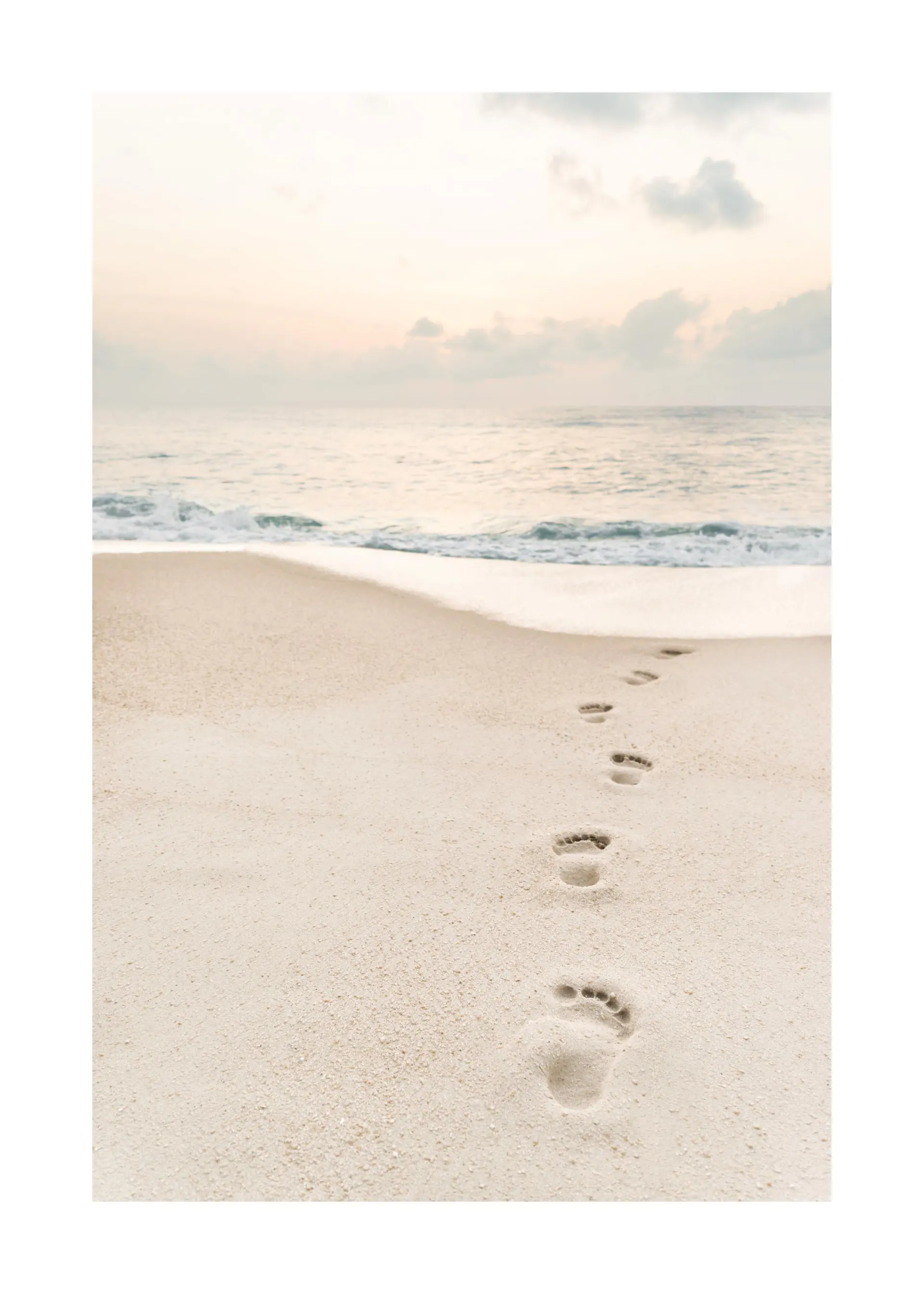 Glitzerndes Meer Poster mit Meerblick | Poster Store DE