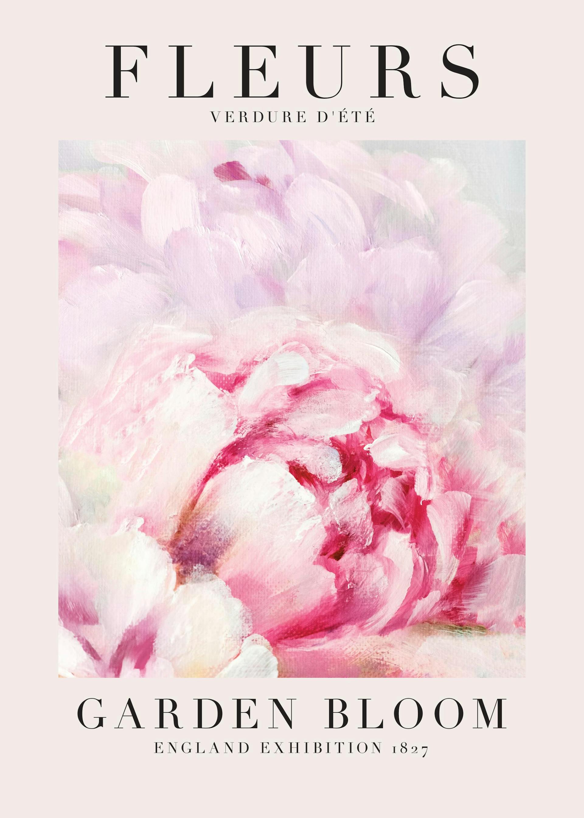 Garden Bloom Poster with Bloom Poster Style | Poster Store CA