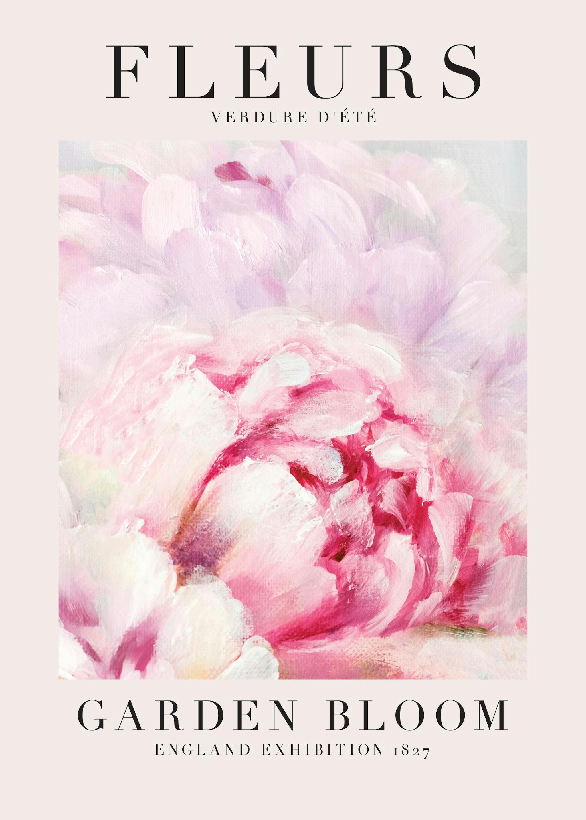 Garden Bloom Poster with Bloom Poster Style | Poster Store CA