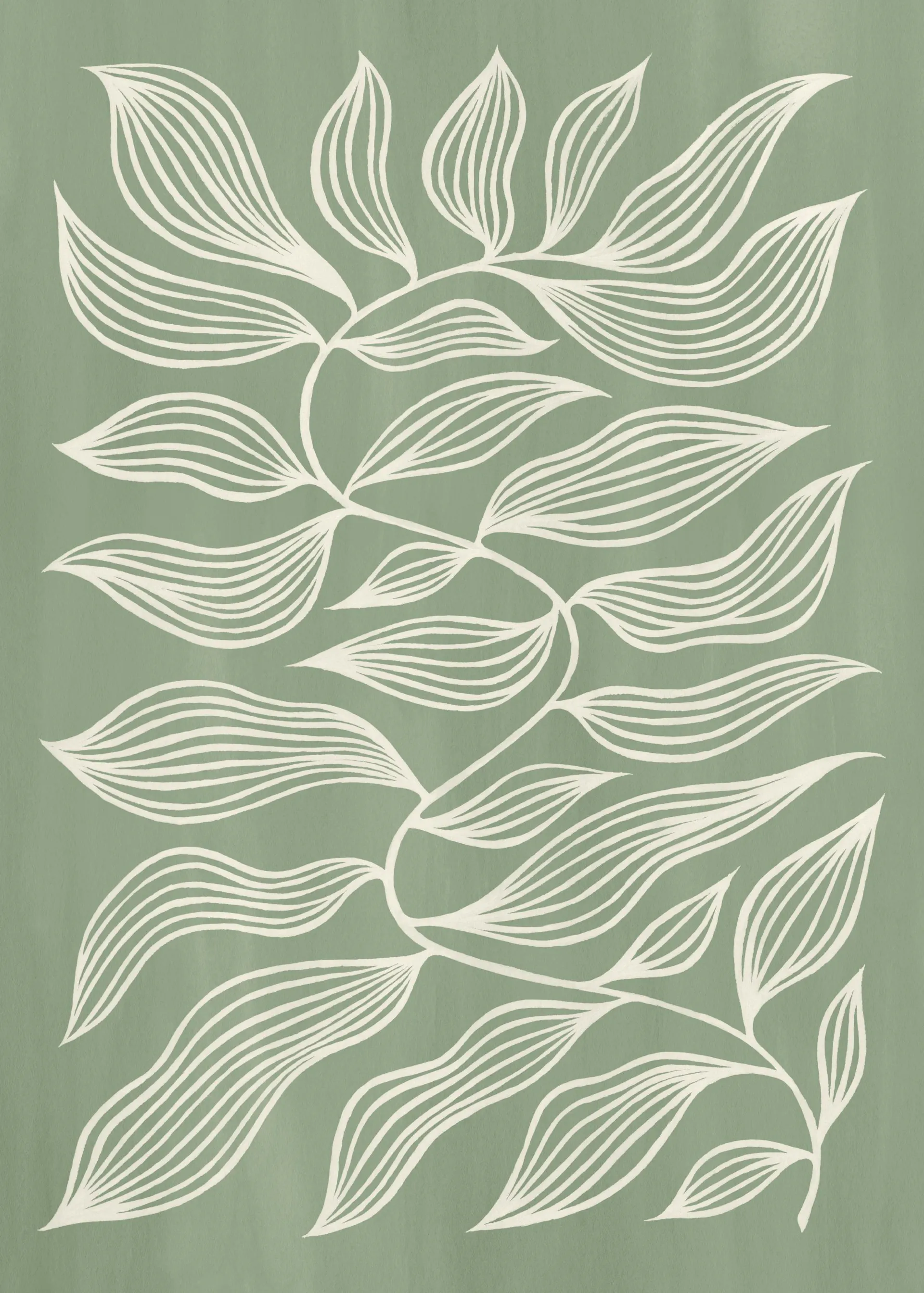 Modern Green Gallery Wall for Living Room | Poster Store NZ