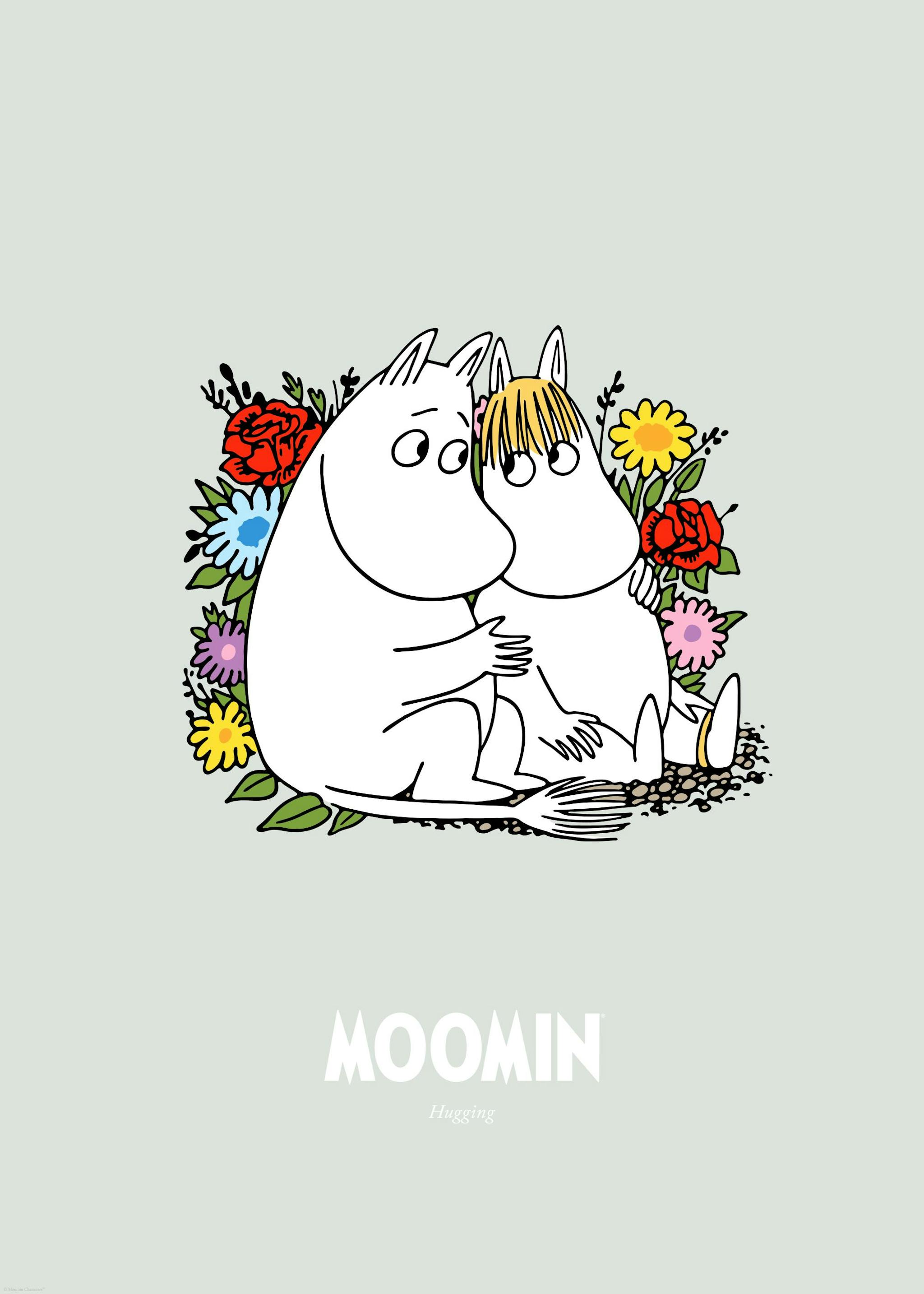 Mumin - Mumintrollet poster med Mumin karaktärer | Poster Store SE