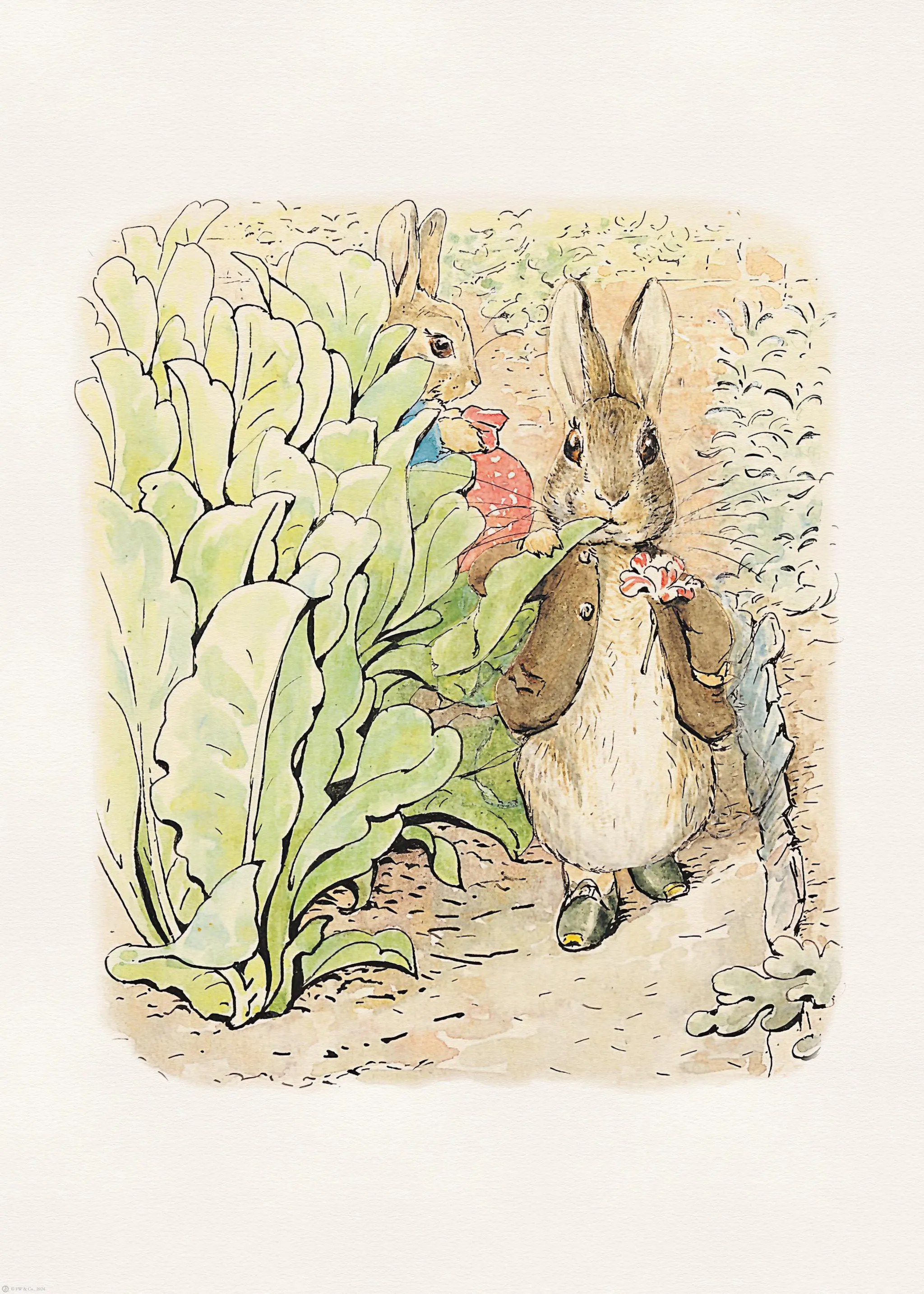 Peter Rabbit Hug affiche lapin enfant | Poster Store FR