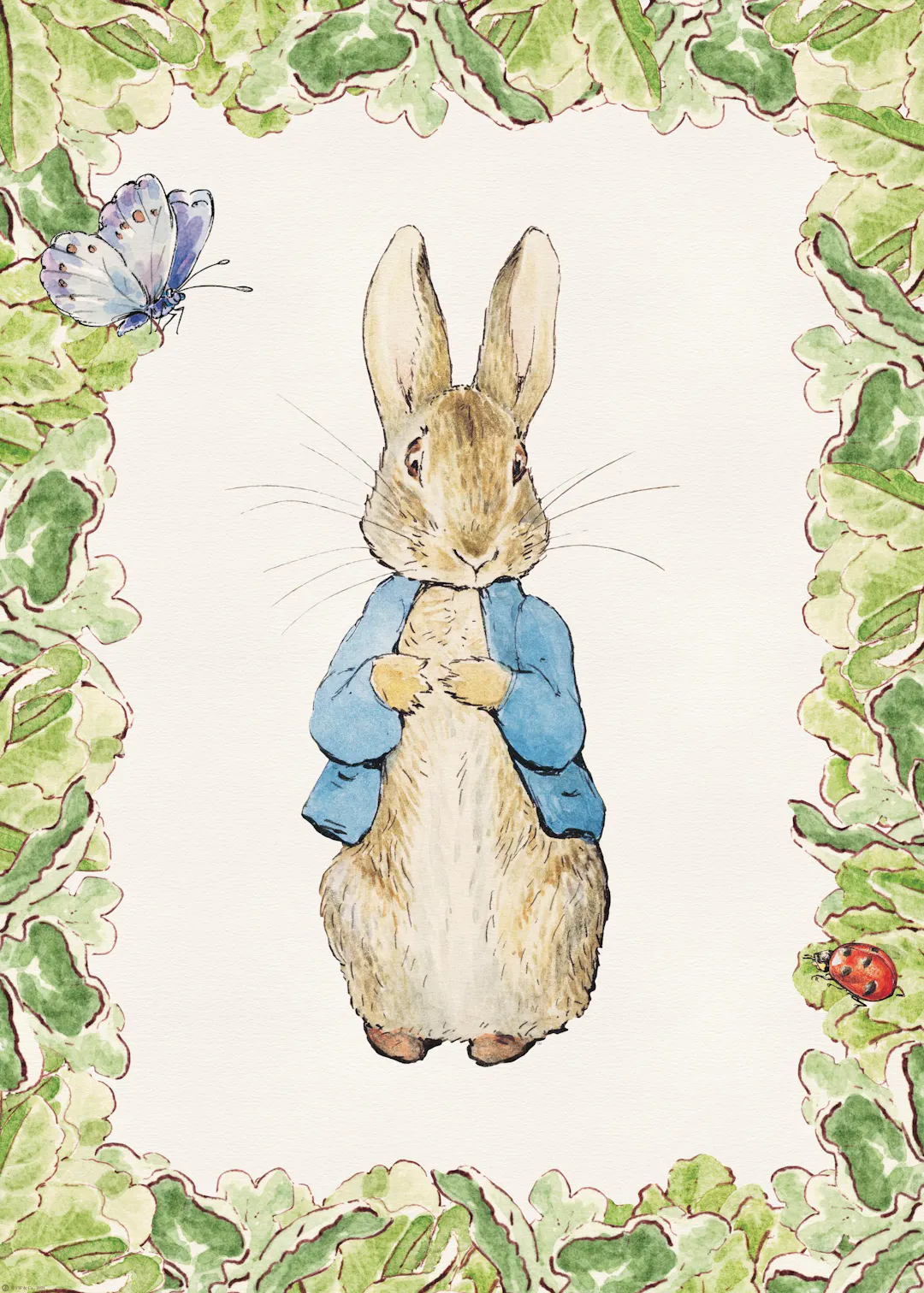 Peter Rabbit Hug Poster with Tales Illustration | Poster Store CA
