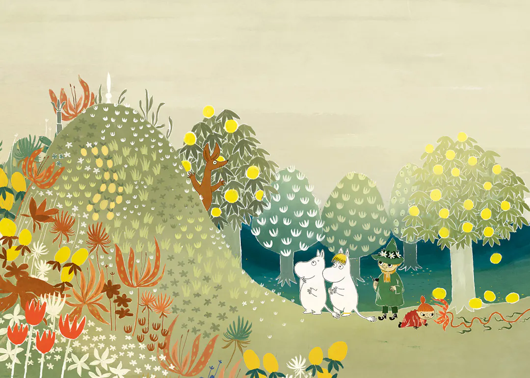 Moomin - Nighttime Campfire Poster | Poster Store US
