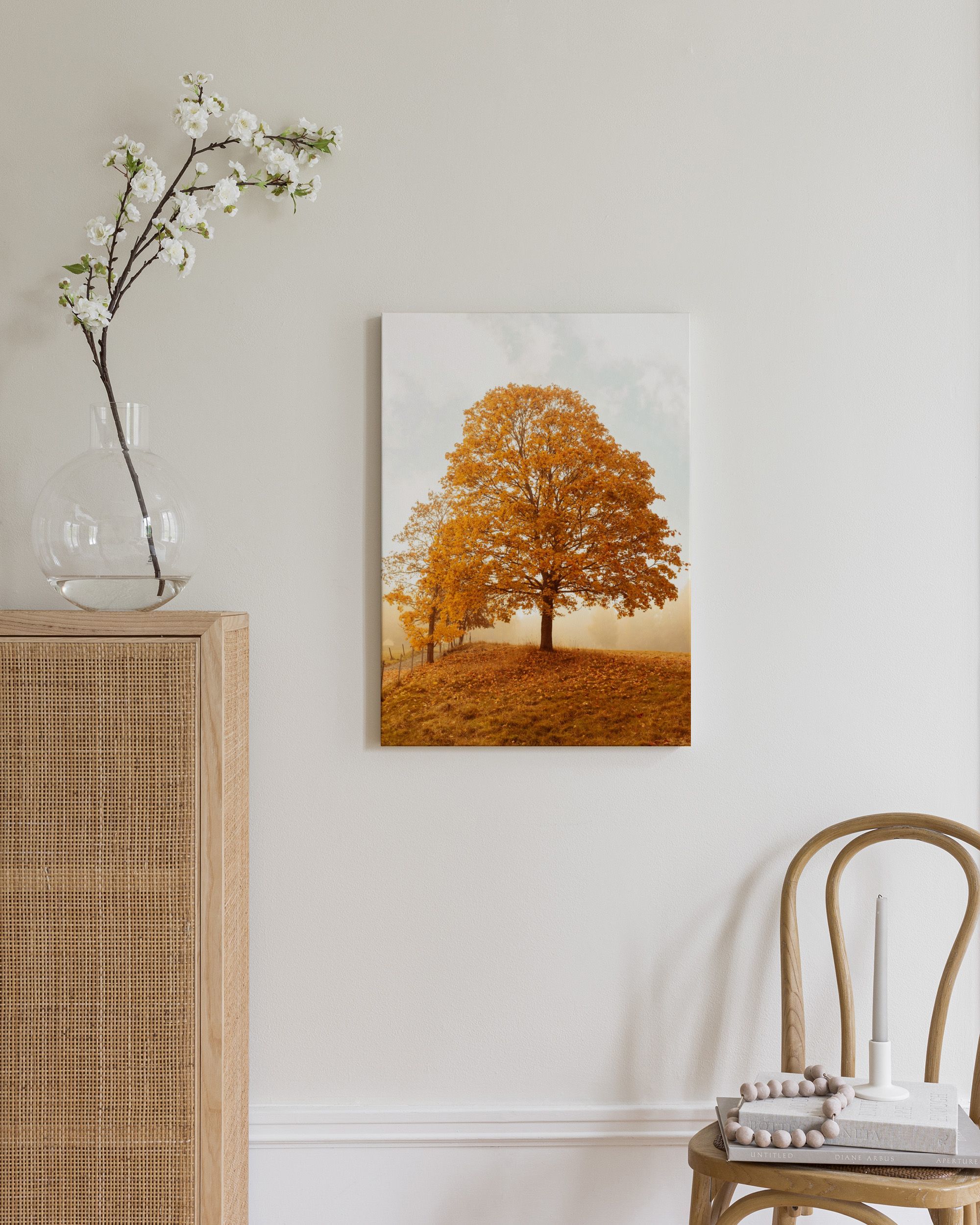 Golden Hour Canvas Print with Autumn Landscape | Poster Store UK