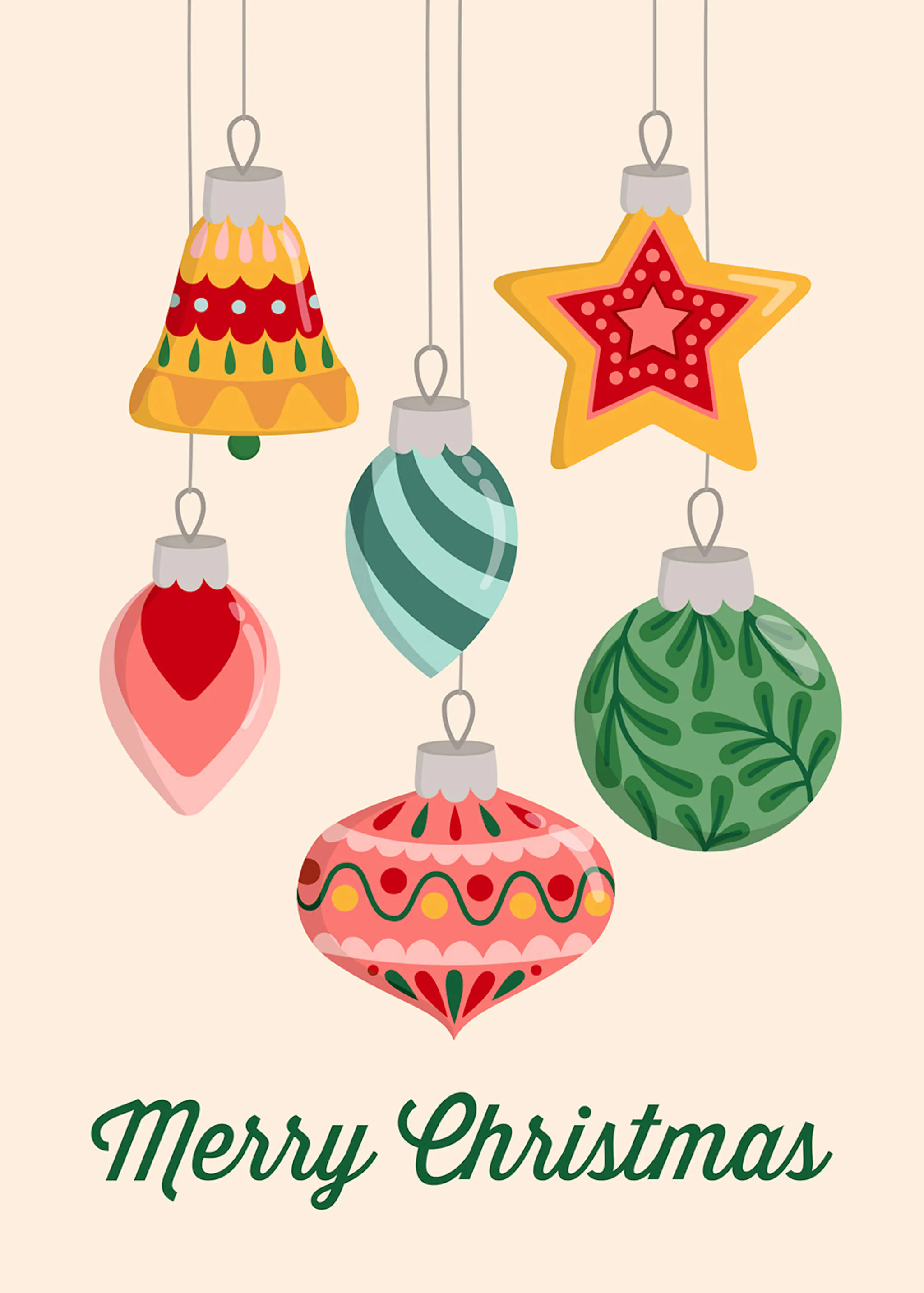 Festive Fun gallery wall Christmas decor | Poster Store AU