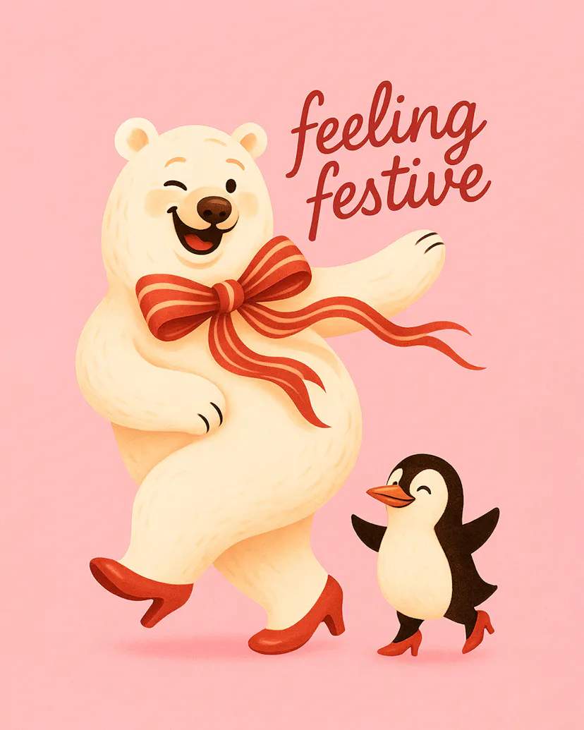 Festive Fun gallery wall Christmas decor | Poster Store AU