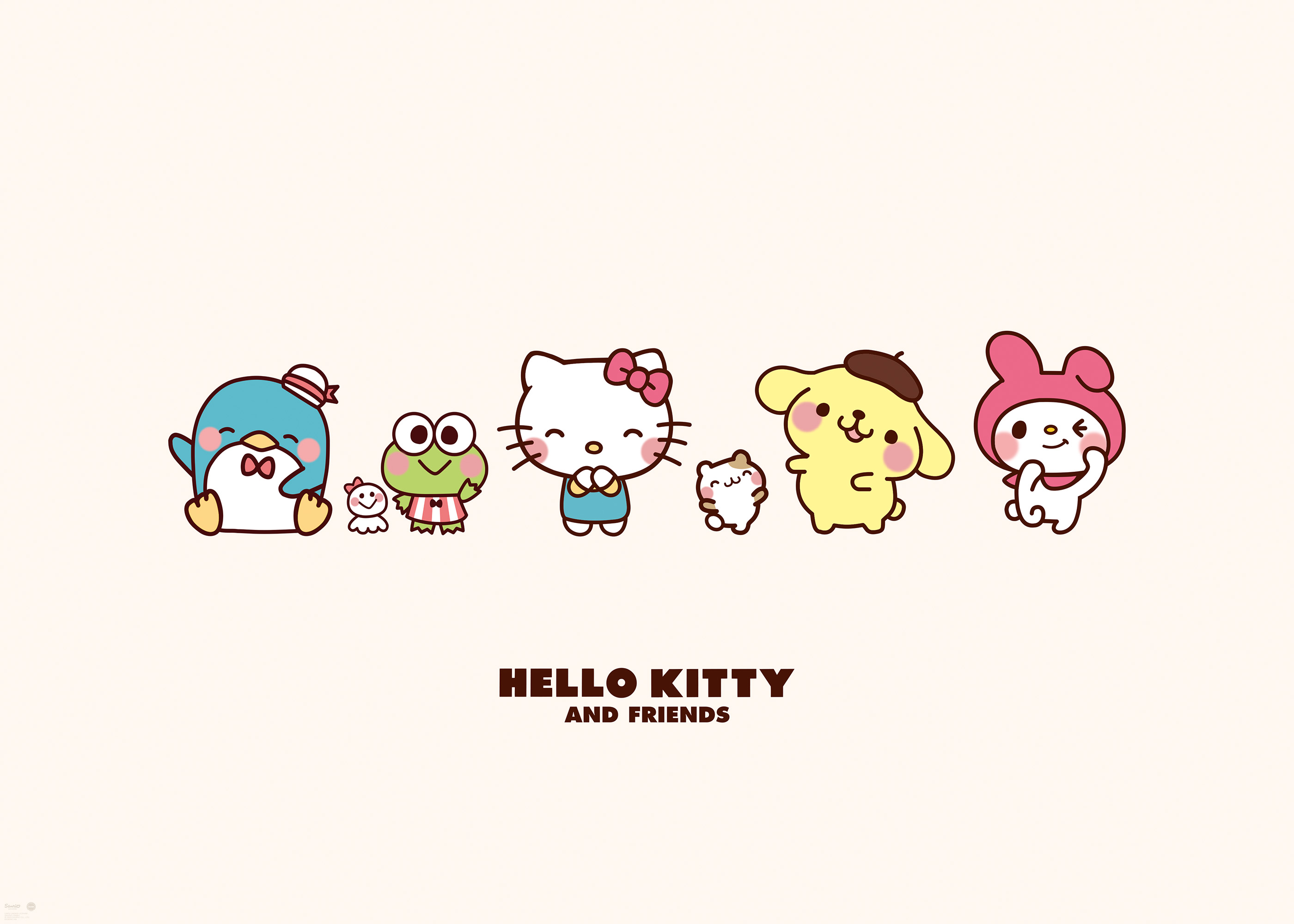 Hello Kitty Character Lineup Poster | Poster Store EU