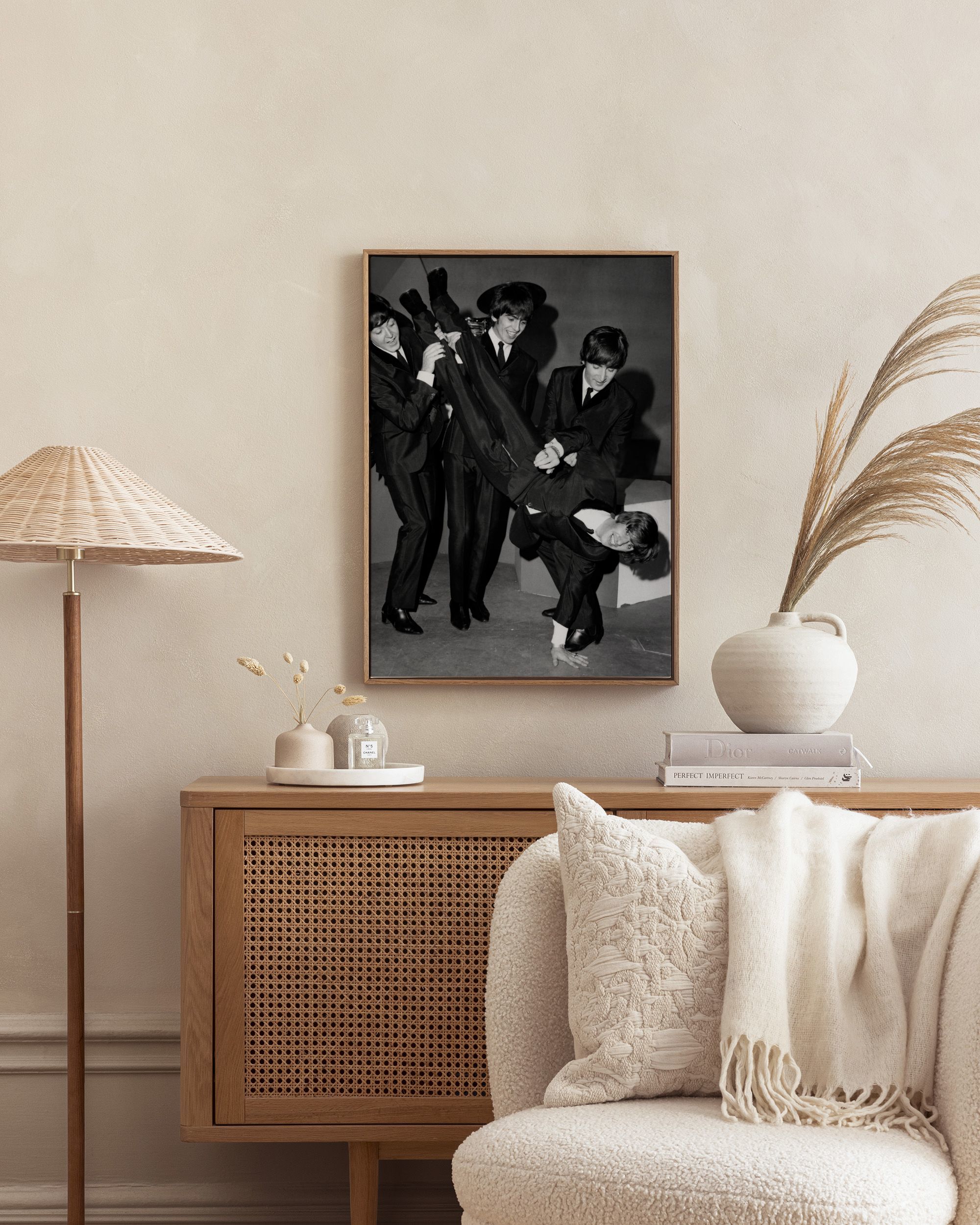 The Beatles Holding Ringo Starr Canvas | Poster Store US
