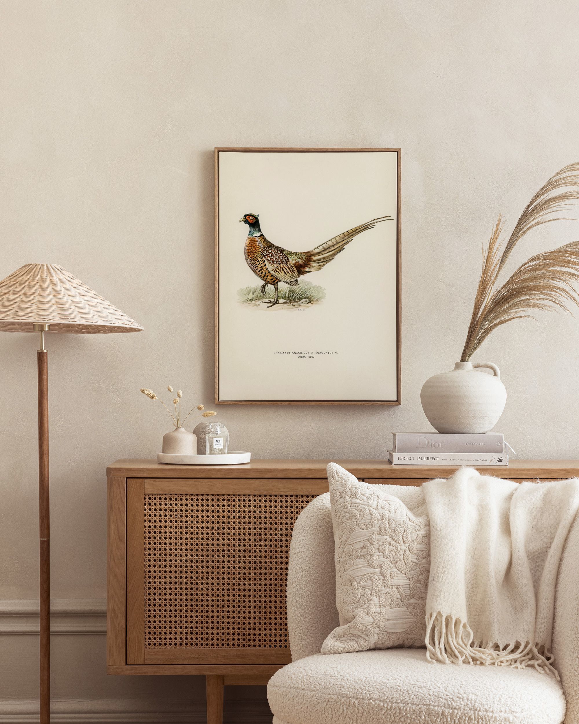 The von Wright Brothers - Faisan à Collier Toile