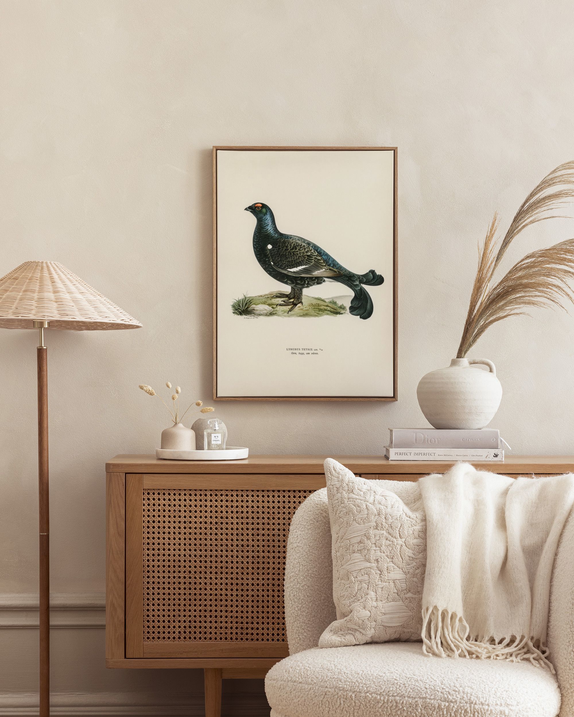 The von Wright Brothers - Black Grouse Stampe su tela