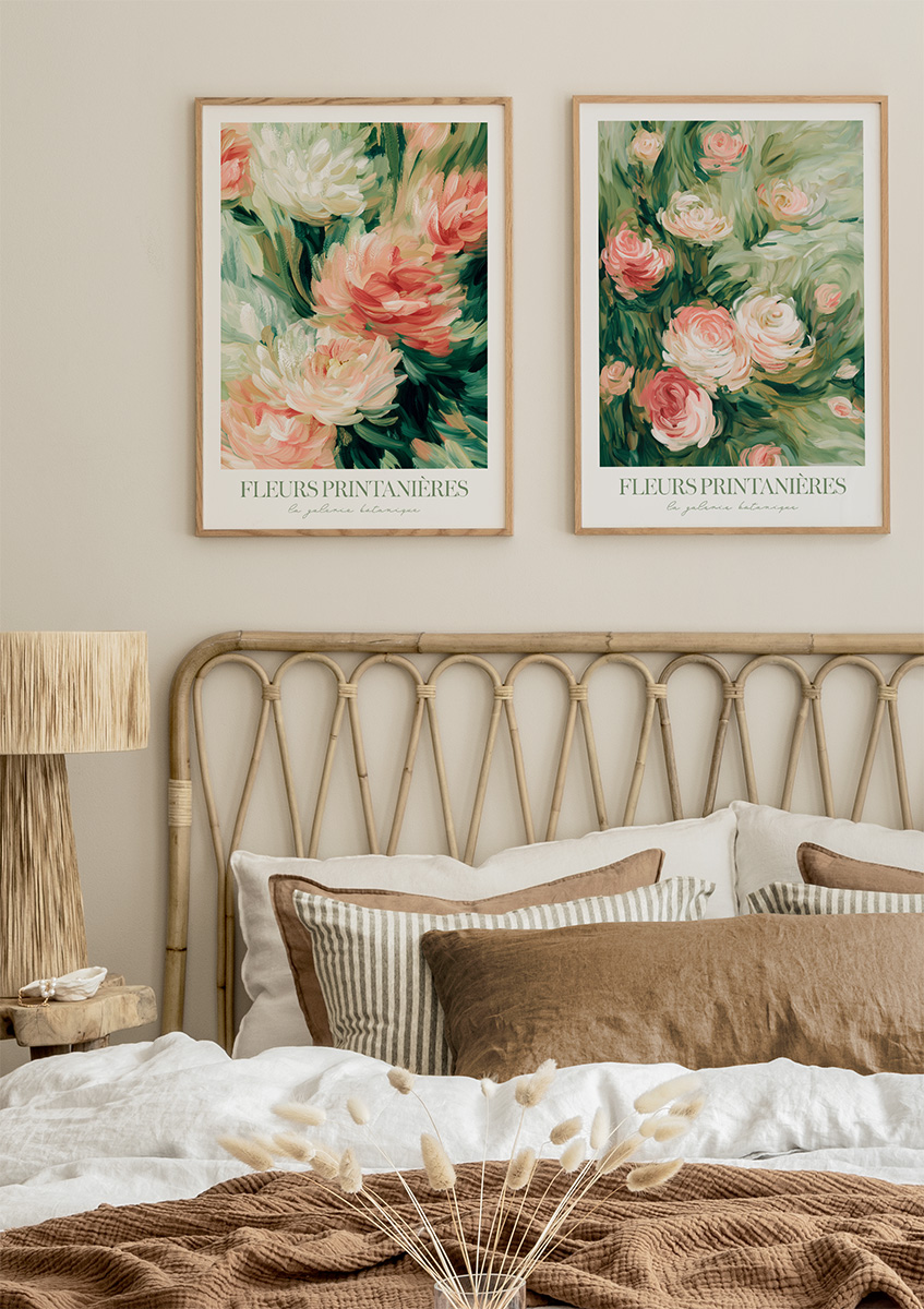 Spring Floral Poster - Botanical Art | Poster Store US