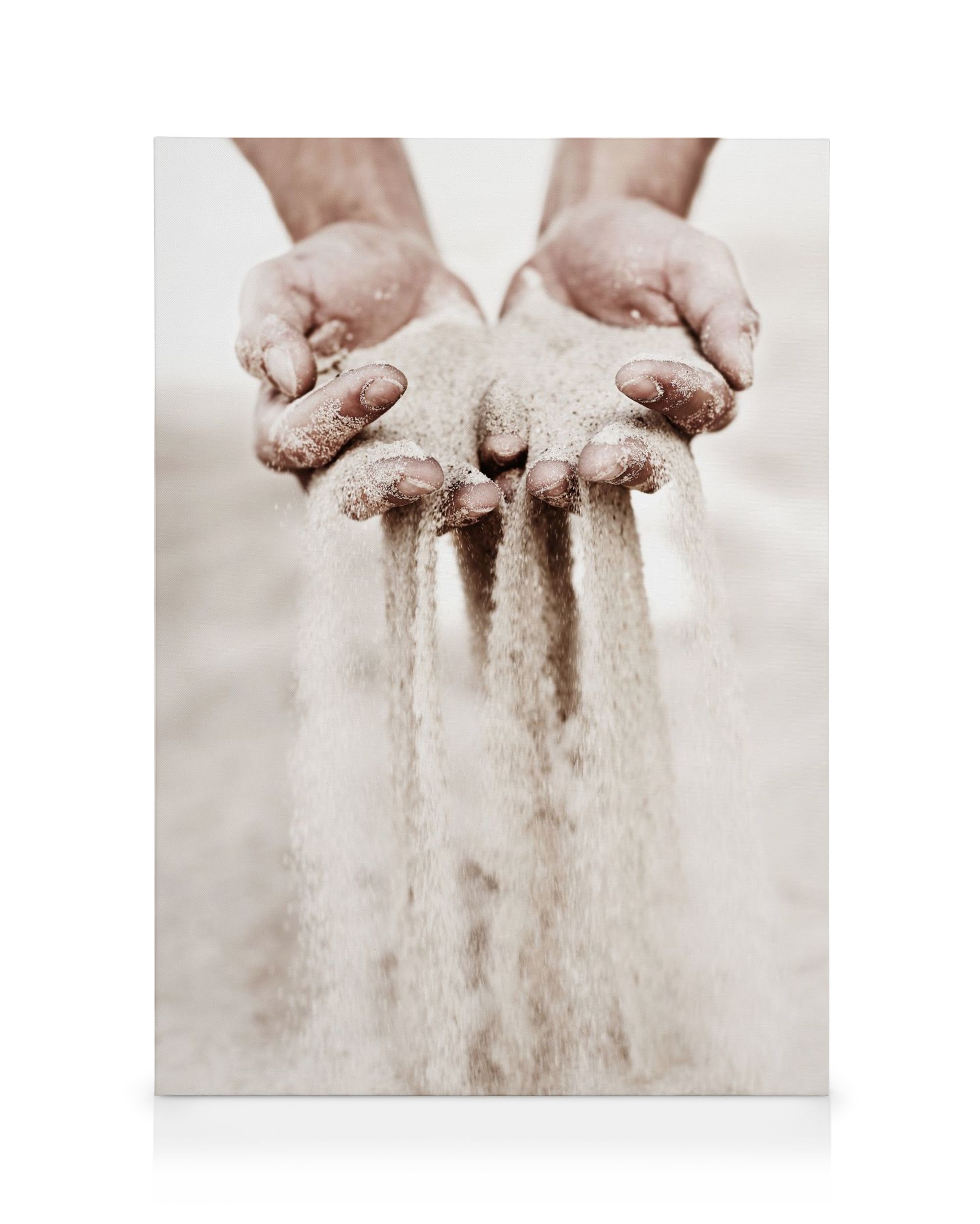 Sand Slipping Through mindfulness fotokonst | Poster Store SE
