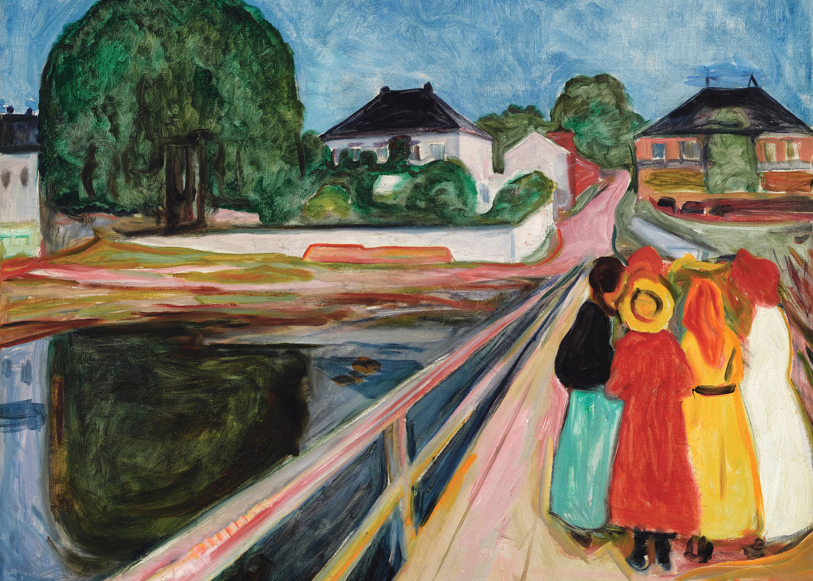 Edvard Munch Flickor på Bron Poster | Poster Store SE