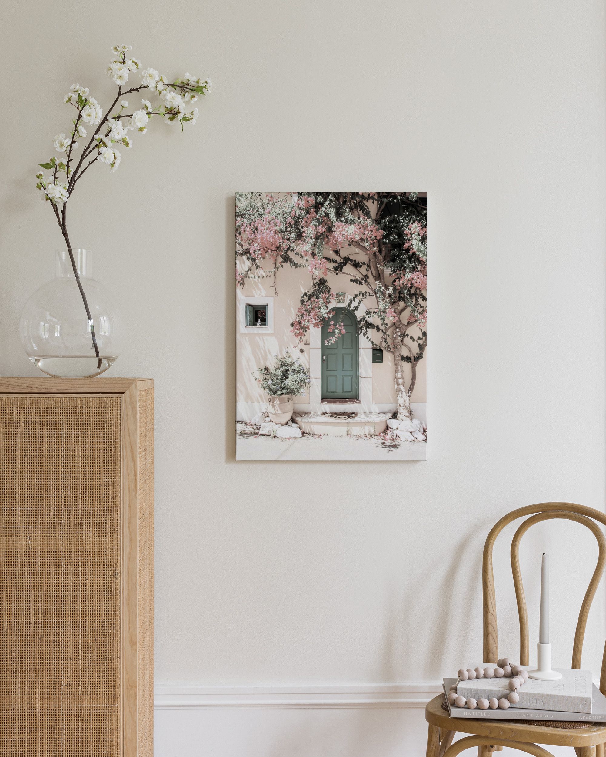 Porte Fleurs Toile décoration murale fleurie | Poster Store FR