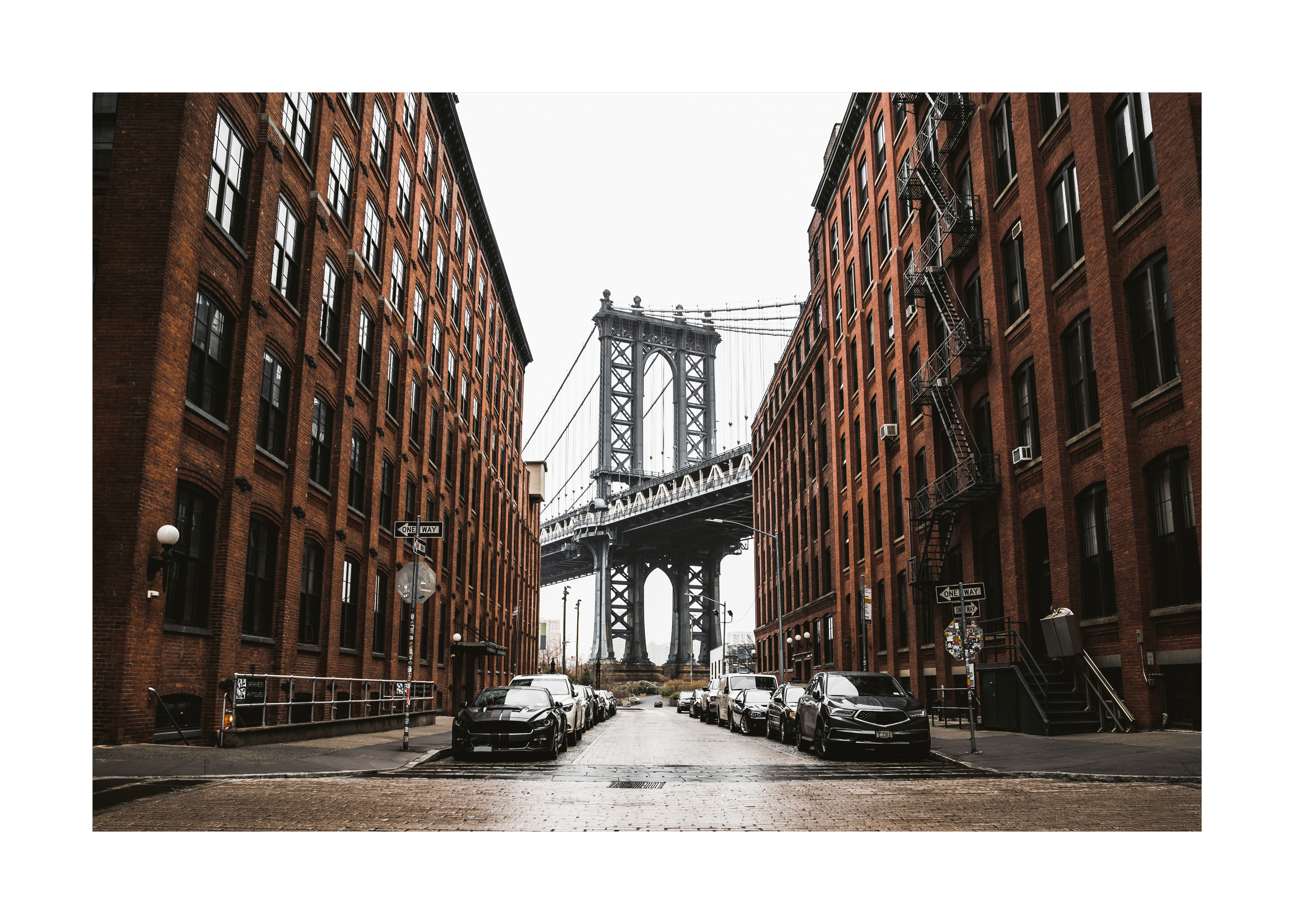 Urban Street View Poster
