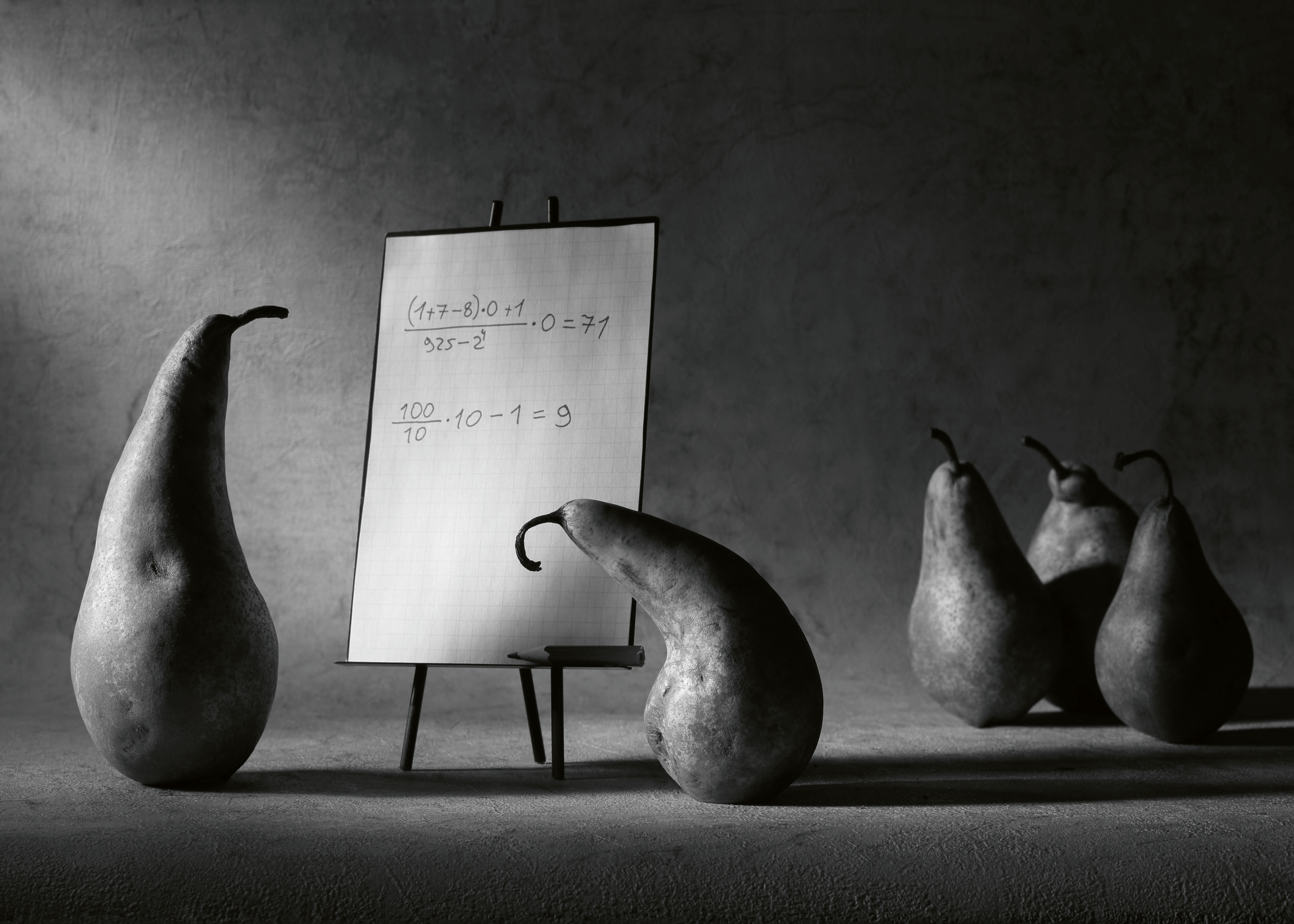 Victoria Glinka - Math Class Pears Poster | Poster Store US
