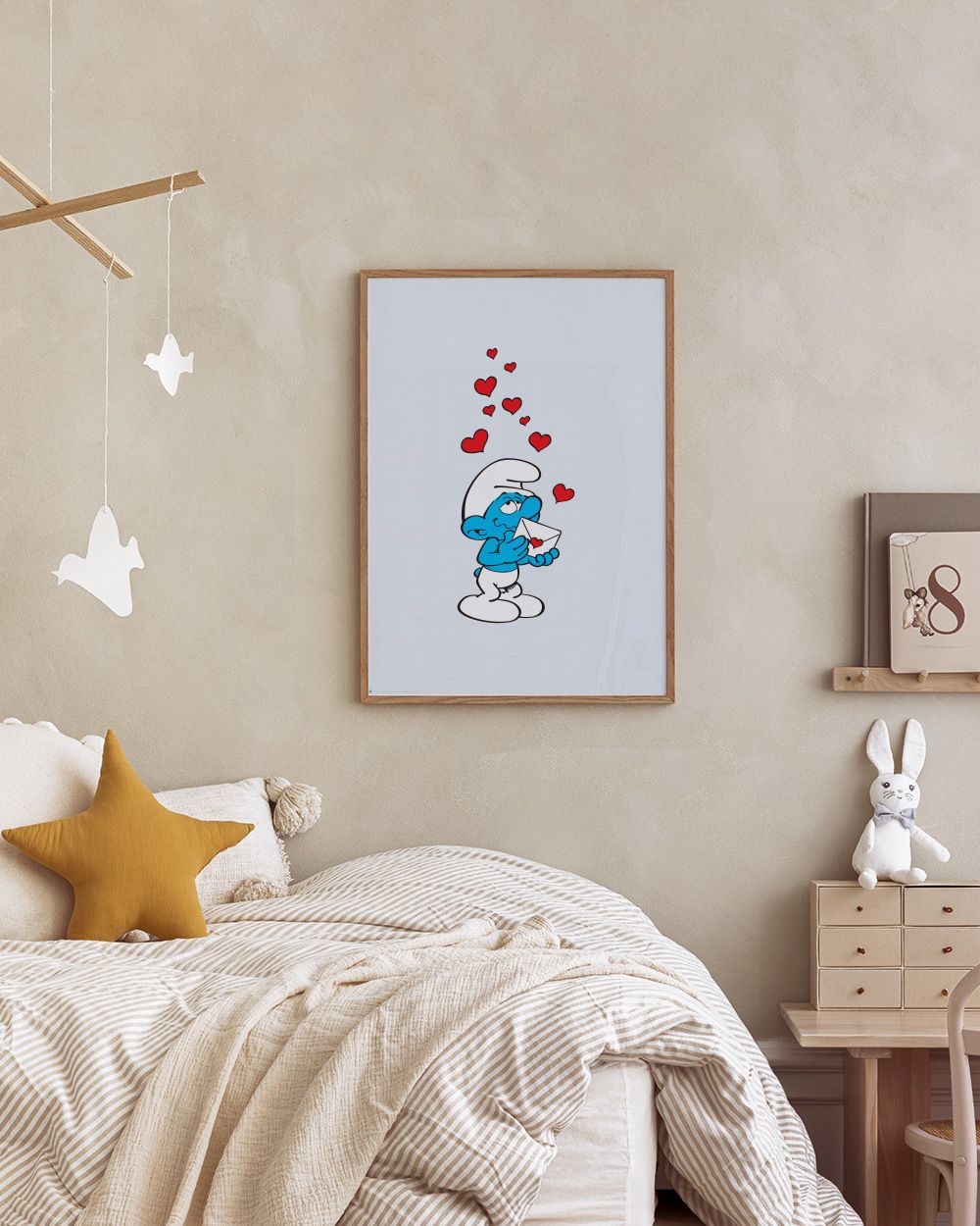The Smurfs Kärleksbrev Romantisk Poster | Poster Store SE